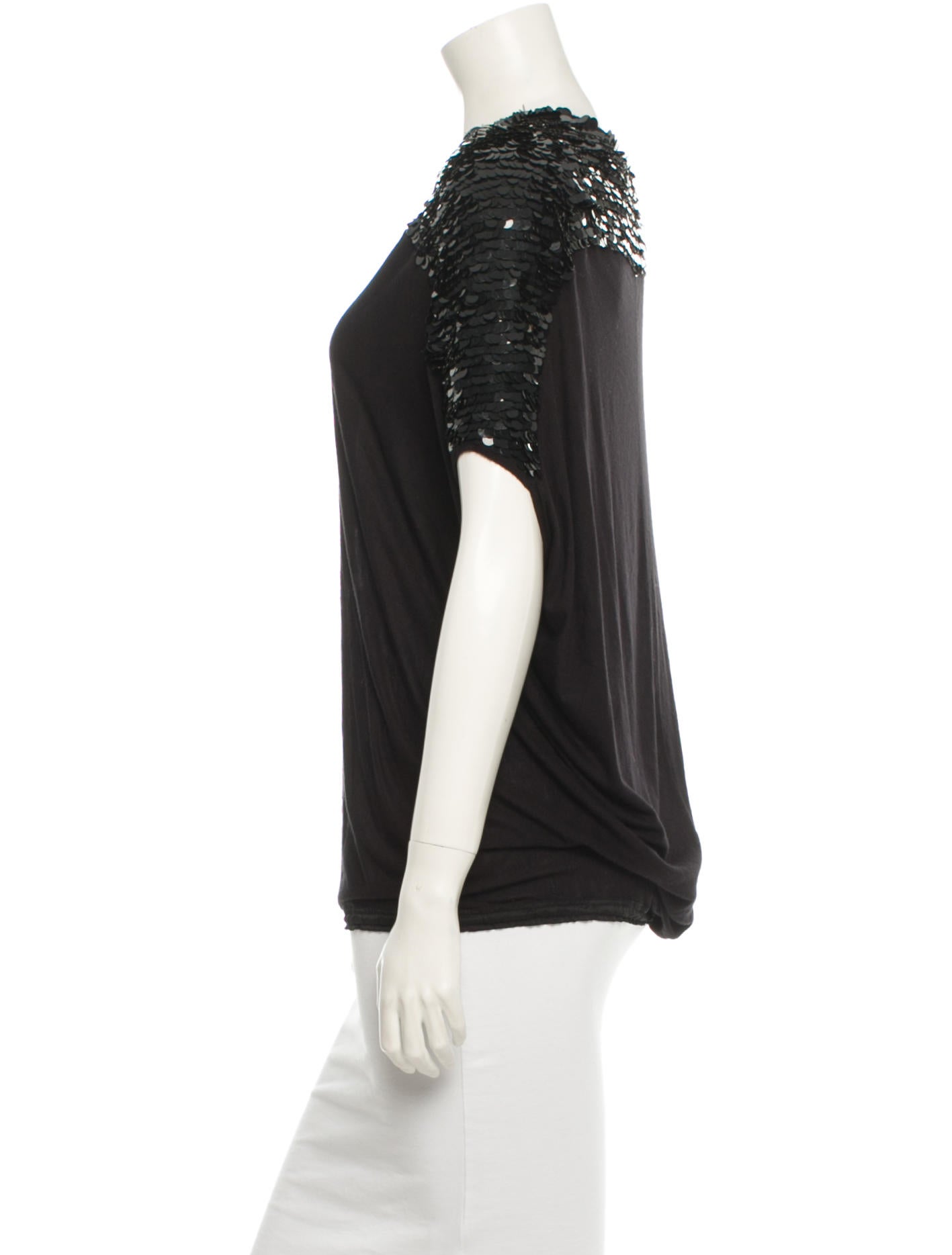 Lanvin Top w/ Tags - Black Tops, Clothing - LAN33761 | The RealReal
