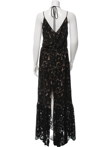 Lanvin 2016 Lace Decollete Neck Gown - Clothing - LAN50045 | The RealReal
