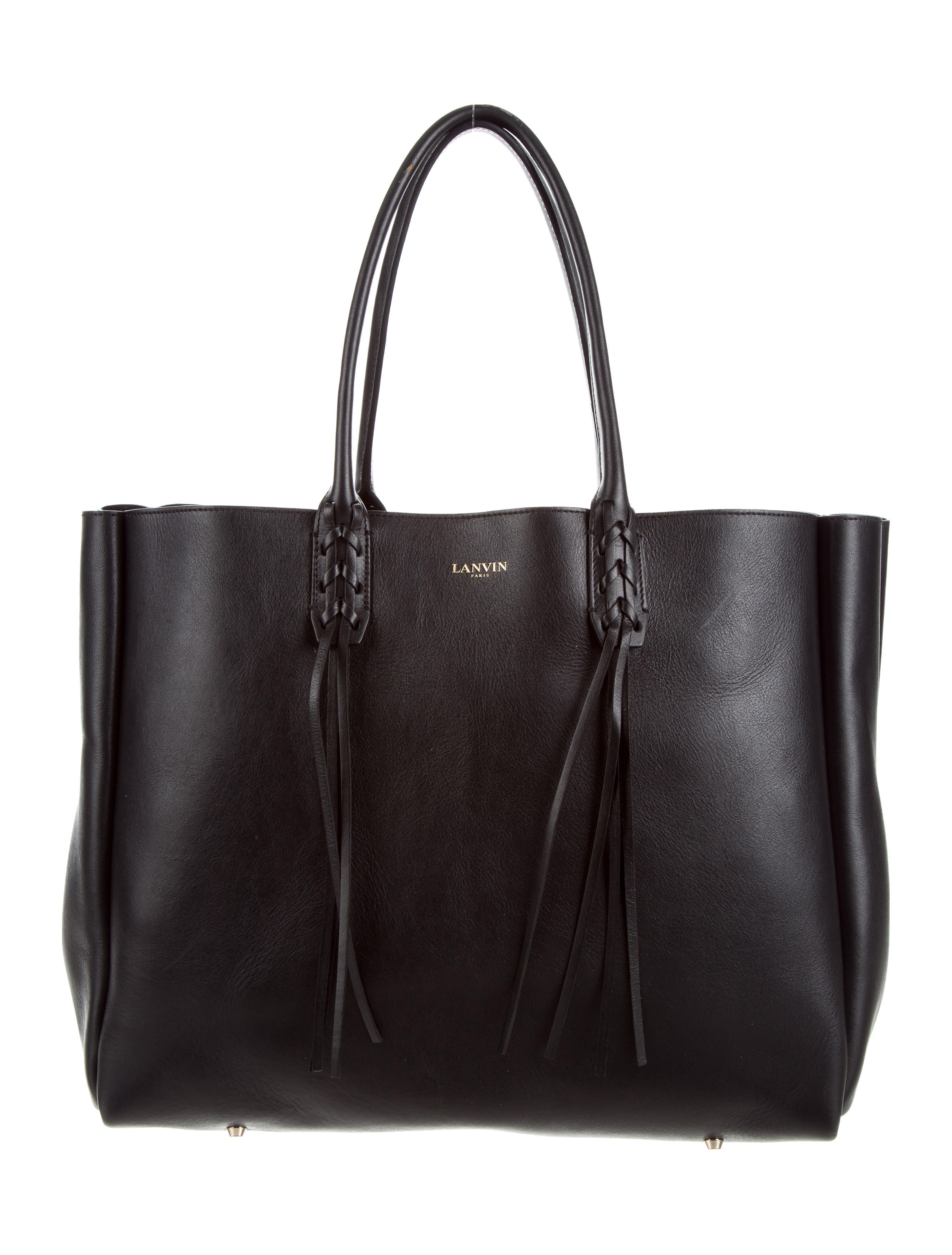 Lanvin Extra-Large Shopper Tote - Handbags - LAN63096 | The RealReal
