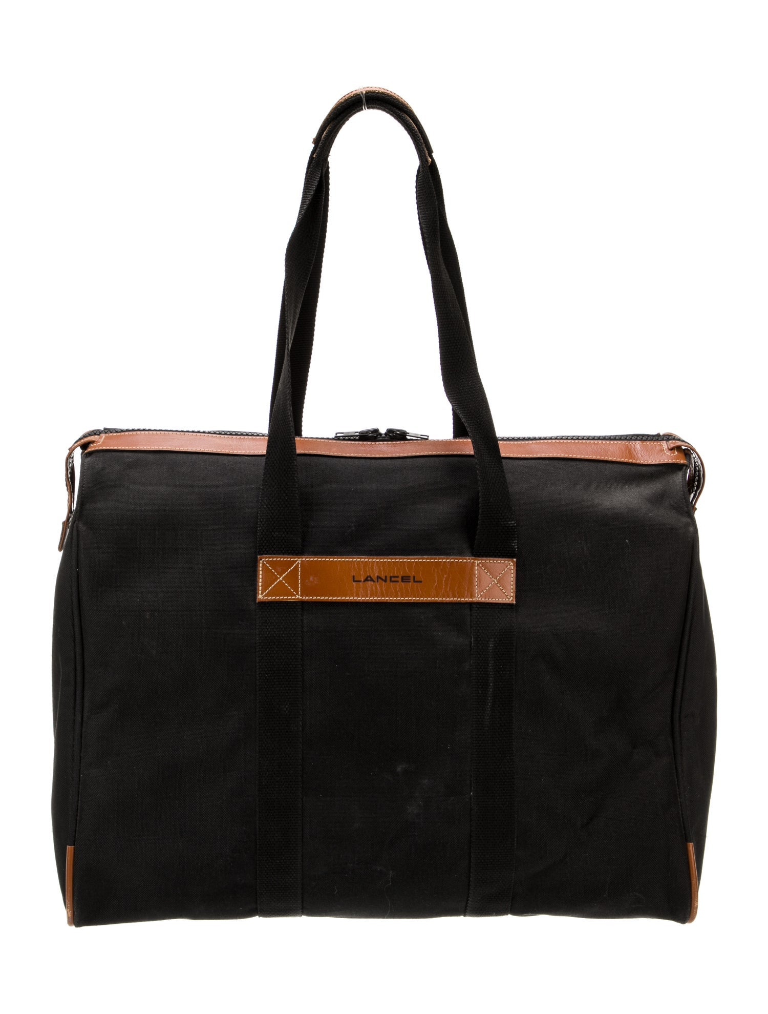 Lancel Canvas Duffle Bag - Black Luggage and Travel, Handbags ...