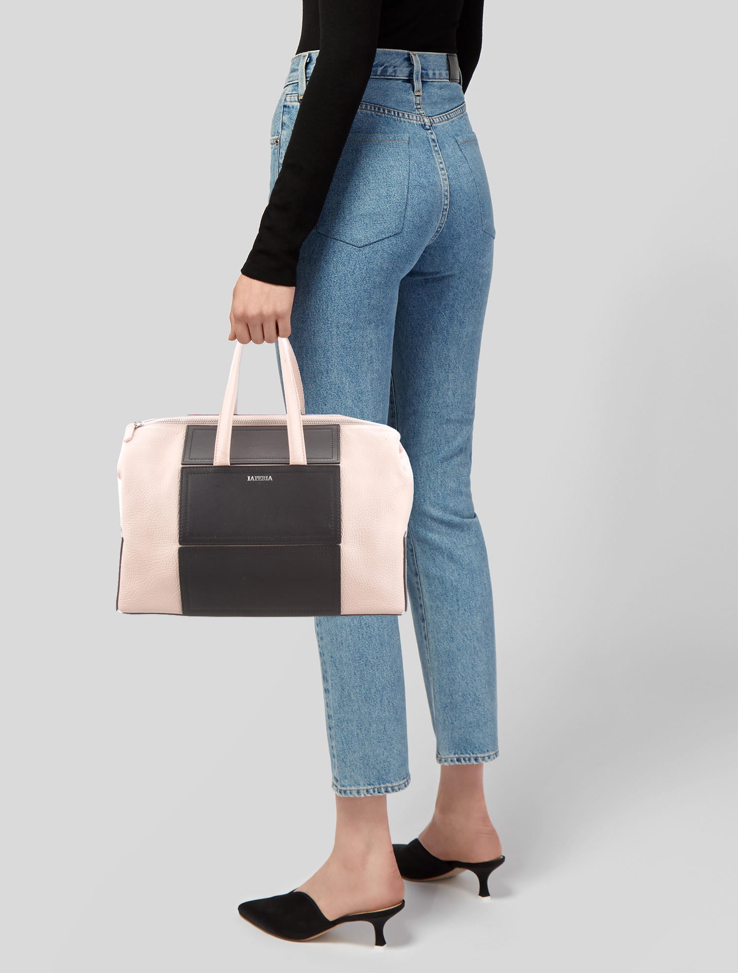 La Perla Daily Leather Bag - Pink Handle Bags, Handbags - LAP22533 ...