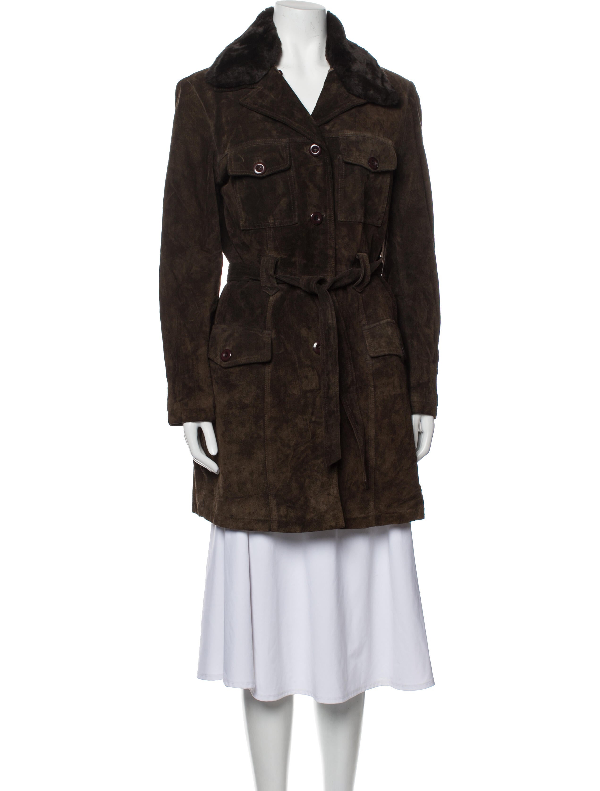 La Perla Coat - Brown Coats, Clothing - LAP29597 | The RealReal