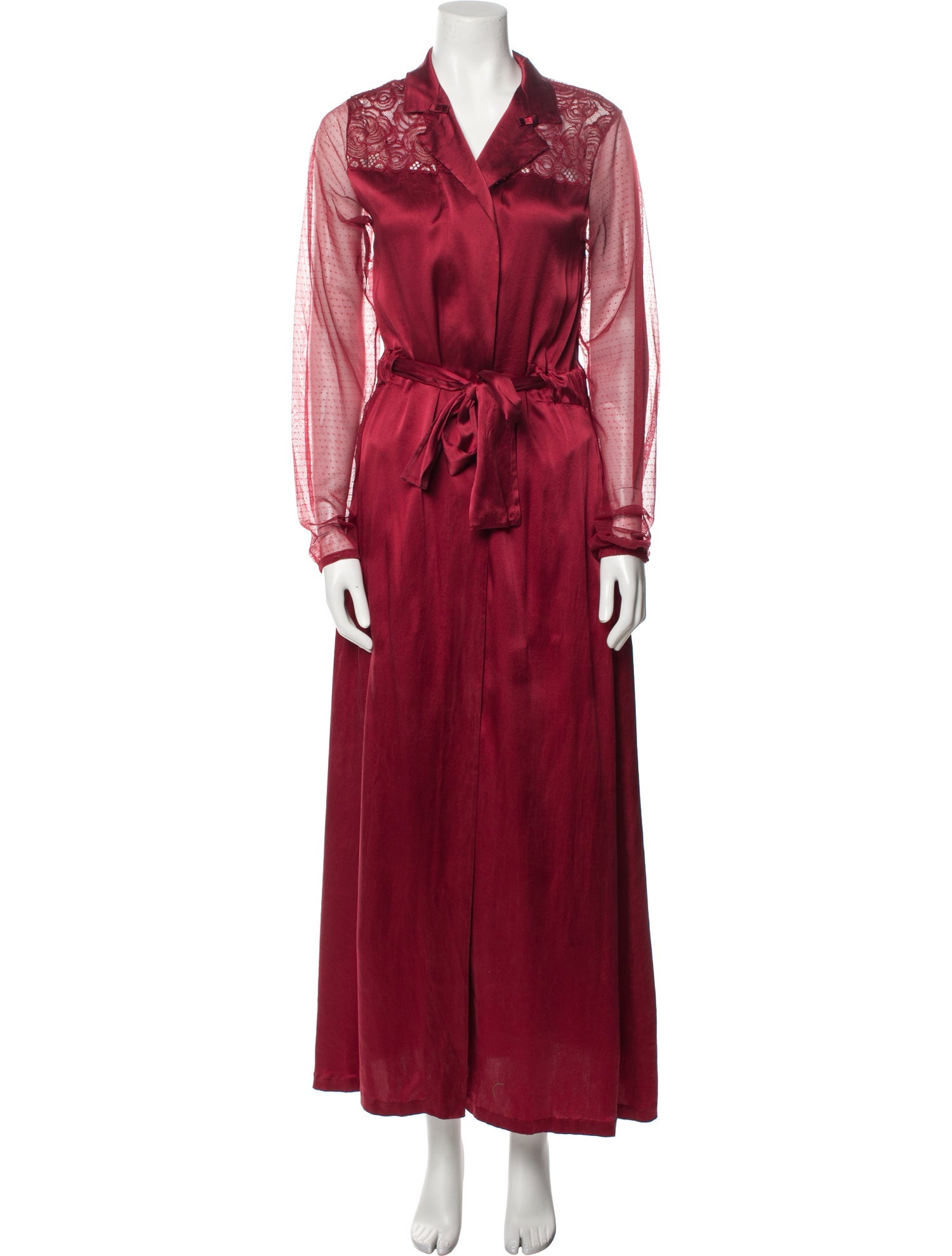 La Perla Robe - Red Loungewear, Clothing - LAP36697 | The RealReal