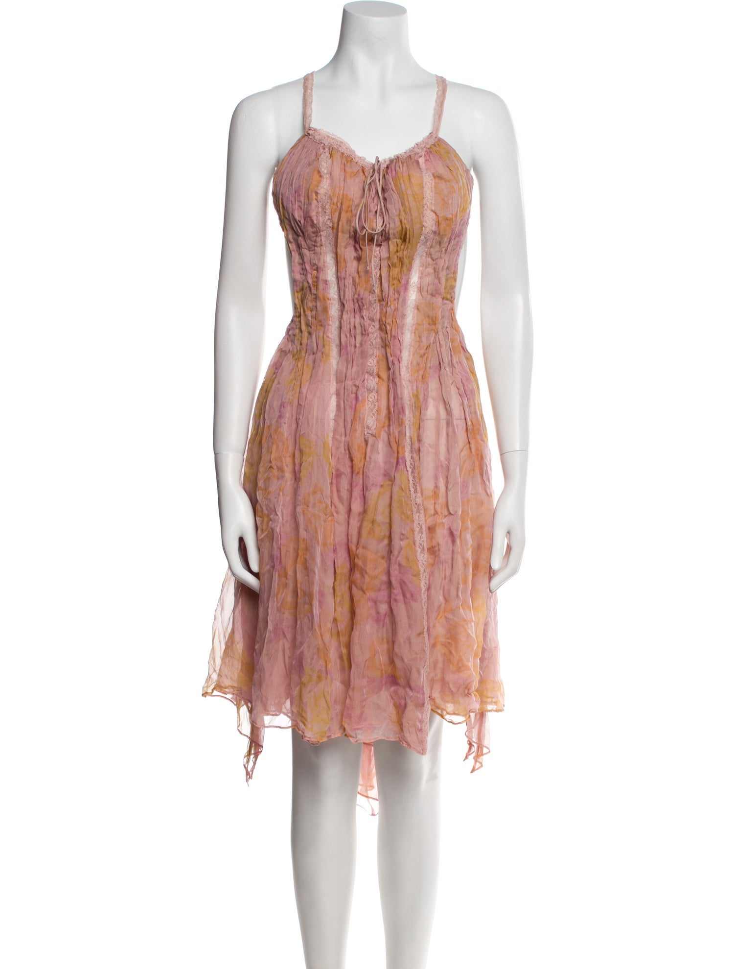 La Perla Printed Mini Dress - Pink Dresses, Clothing - LAP38621 | The ...