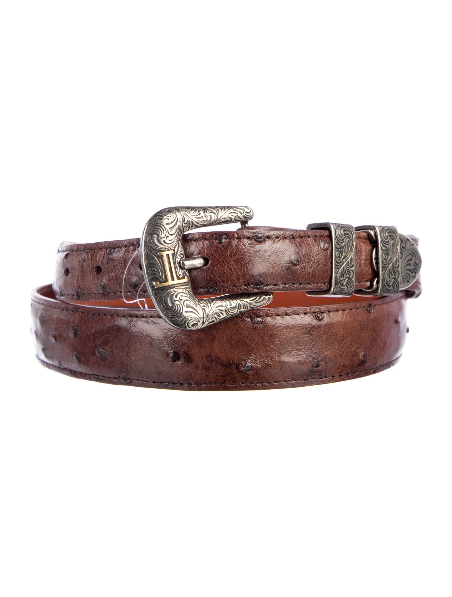Lucchese Leather Belt - Brown Belts, Accessories - LCC25876 | The RealReal