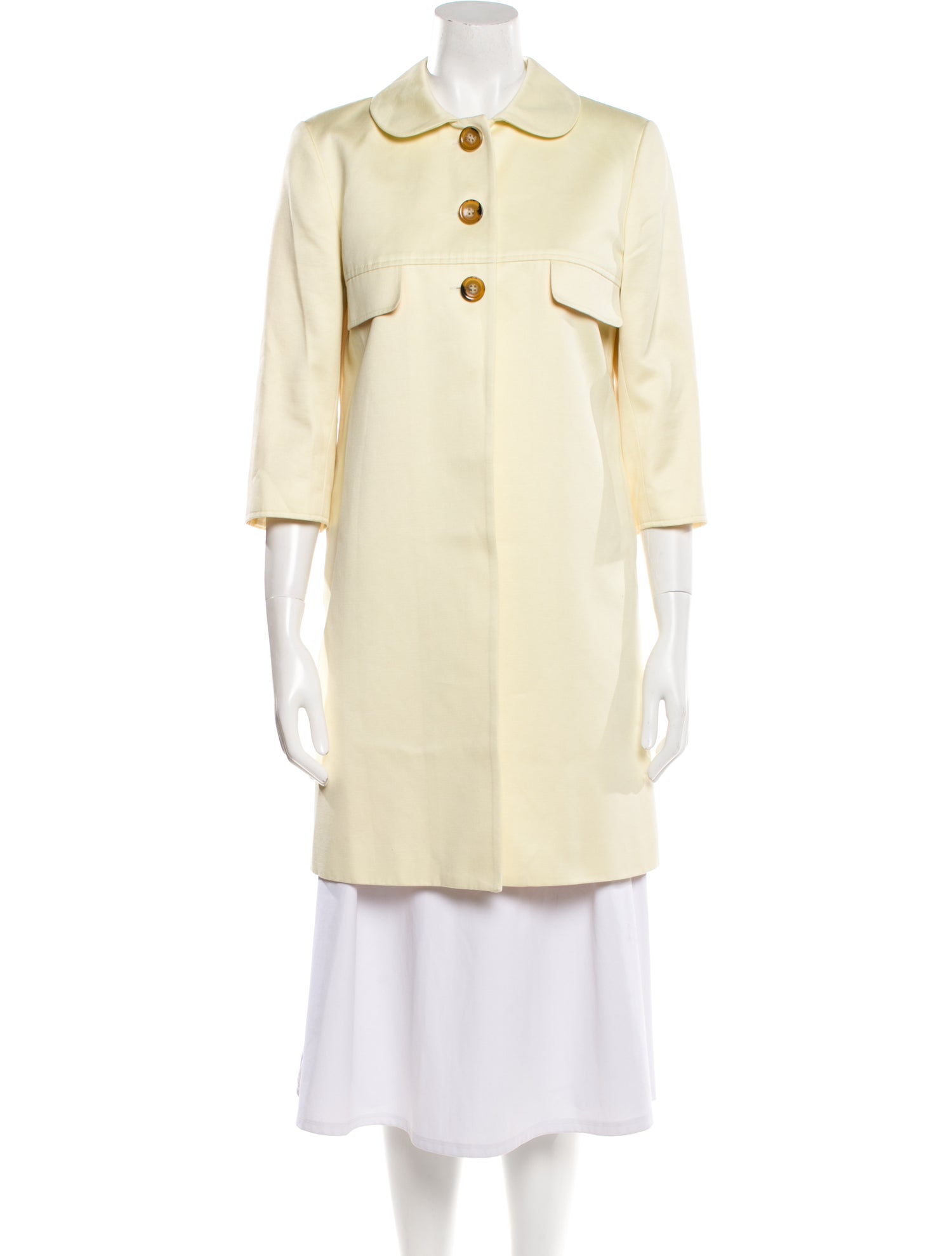 Lela Rose Coat - Yellow Coats, Clothing - LEL58839 | The RealReal