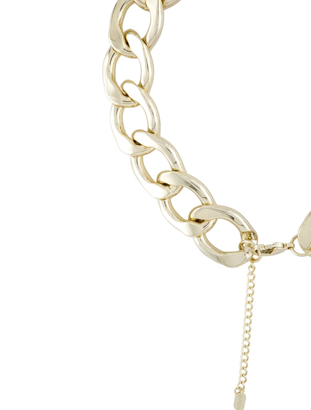 Lisa Freede Thick Chain Link Necklace - Gem