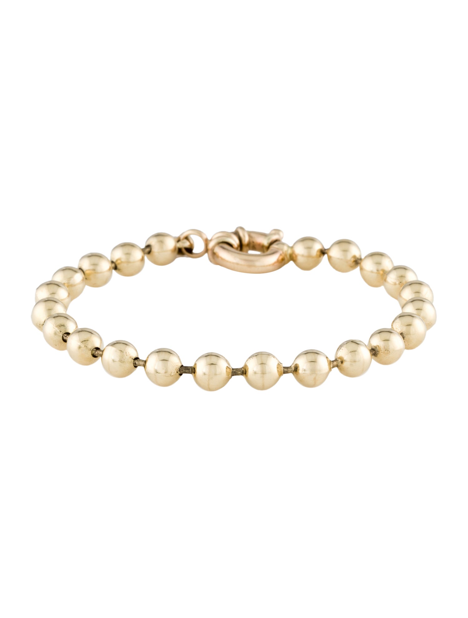 Logan Hollowell 14K Orb Charm Chain Bead Bracelet - 14K Yellow Gold ...