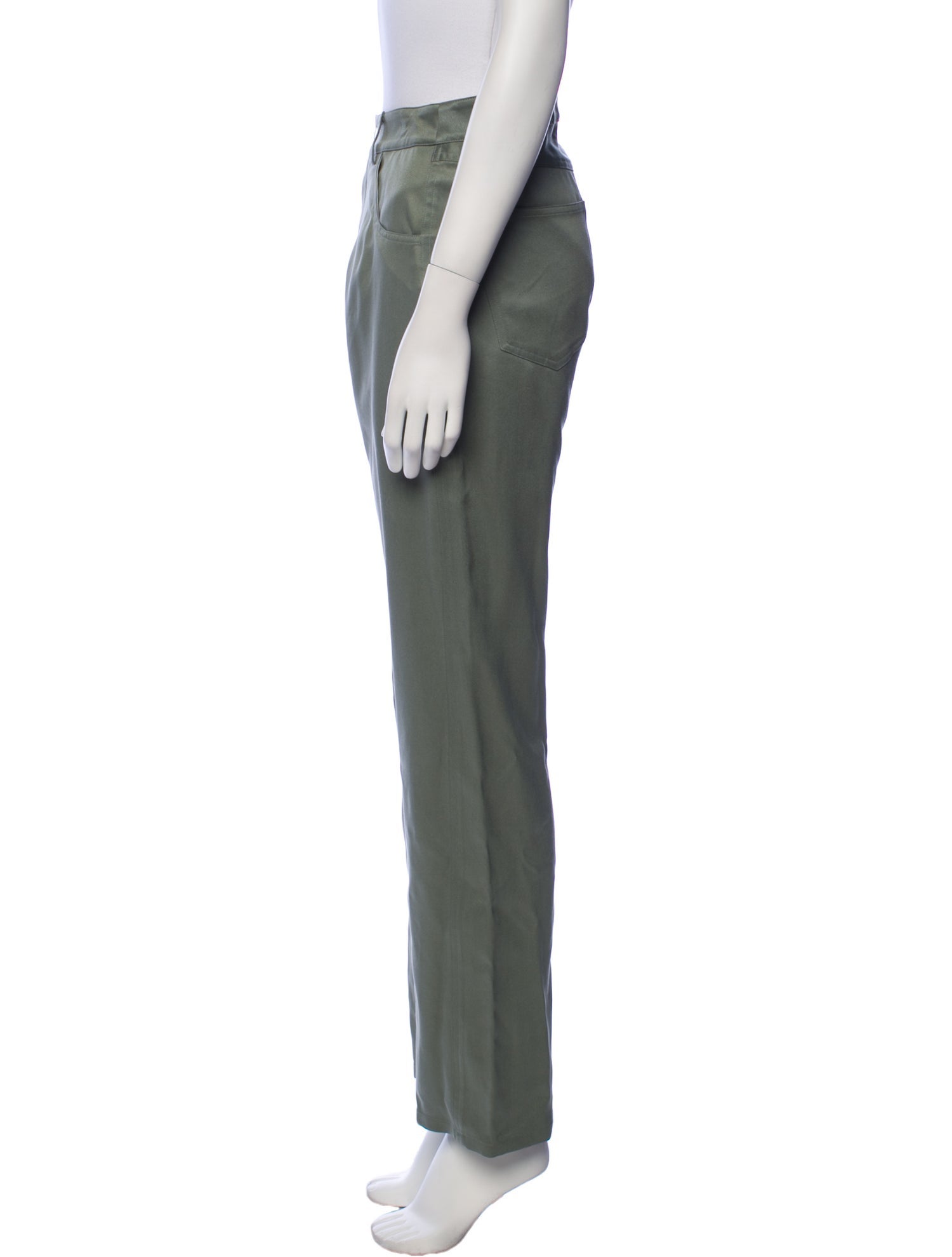 Linder Wide Leg Pants w/ Tags - Green, 12.5" Rise Pants, Clothing ...