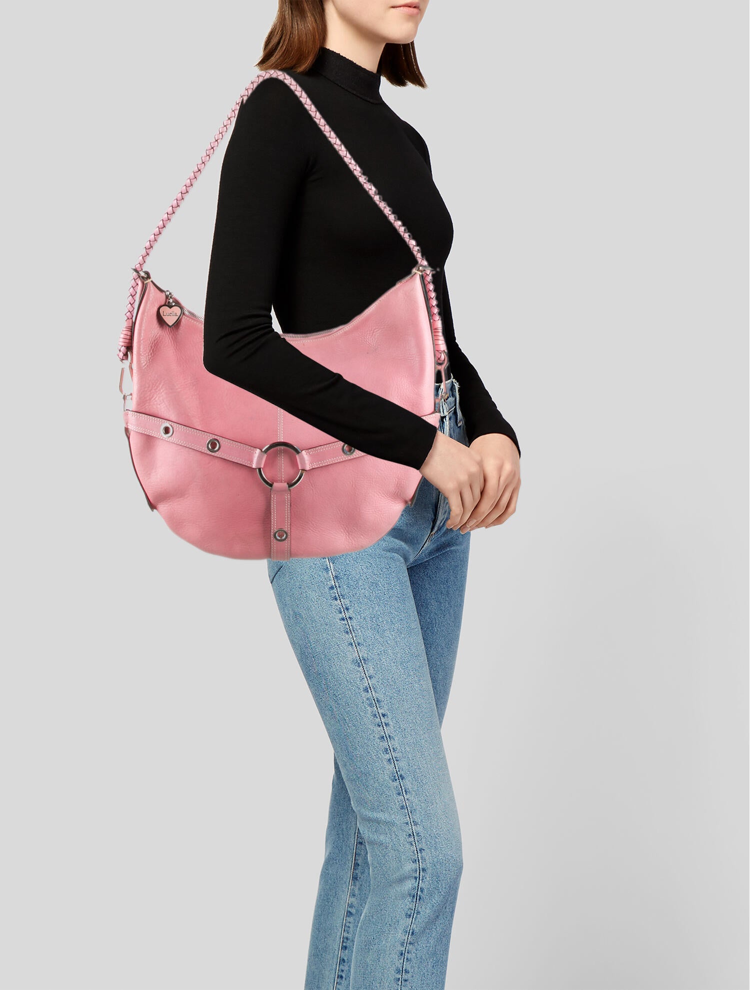 Luella Leather Tote Bag - Pink Totes, Handbags - LLA20424 | The RealReal