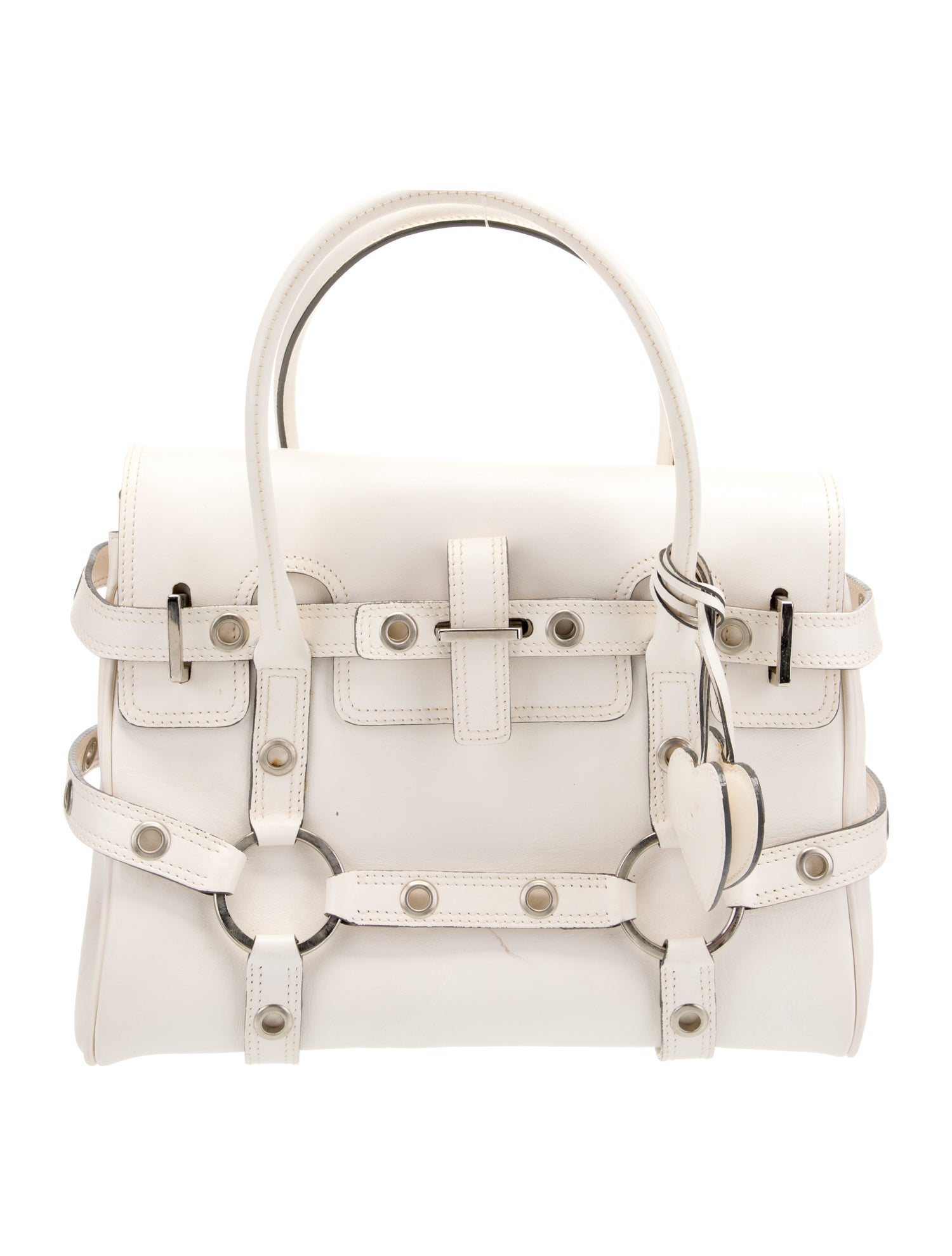 Luella Leather Handle Bag - Neutrals Handle Bags, Handbags - LLA20535 ...