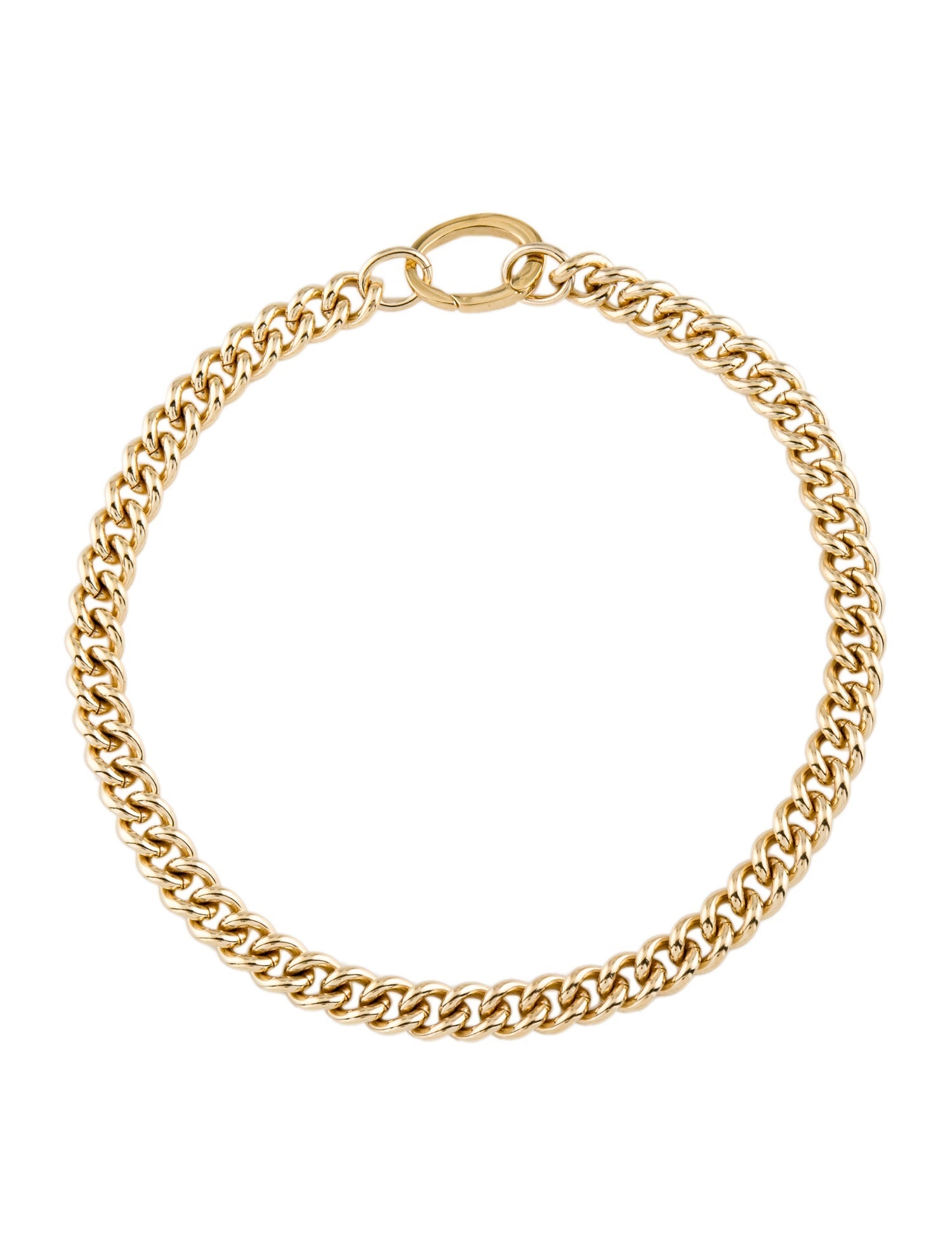 Laura Lombardi Presa Chain Necklace - 14K Yellow Gold-Plated Chain ...