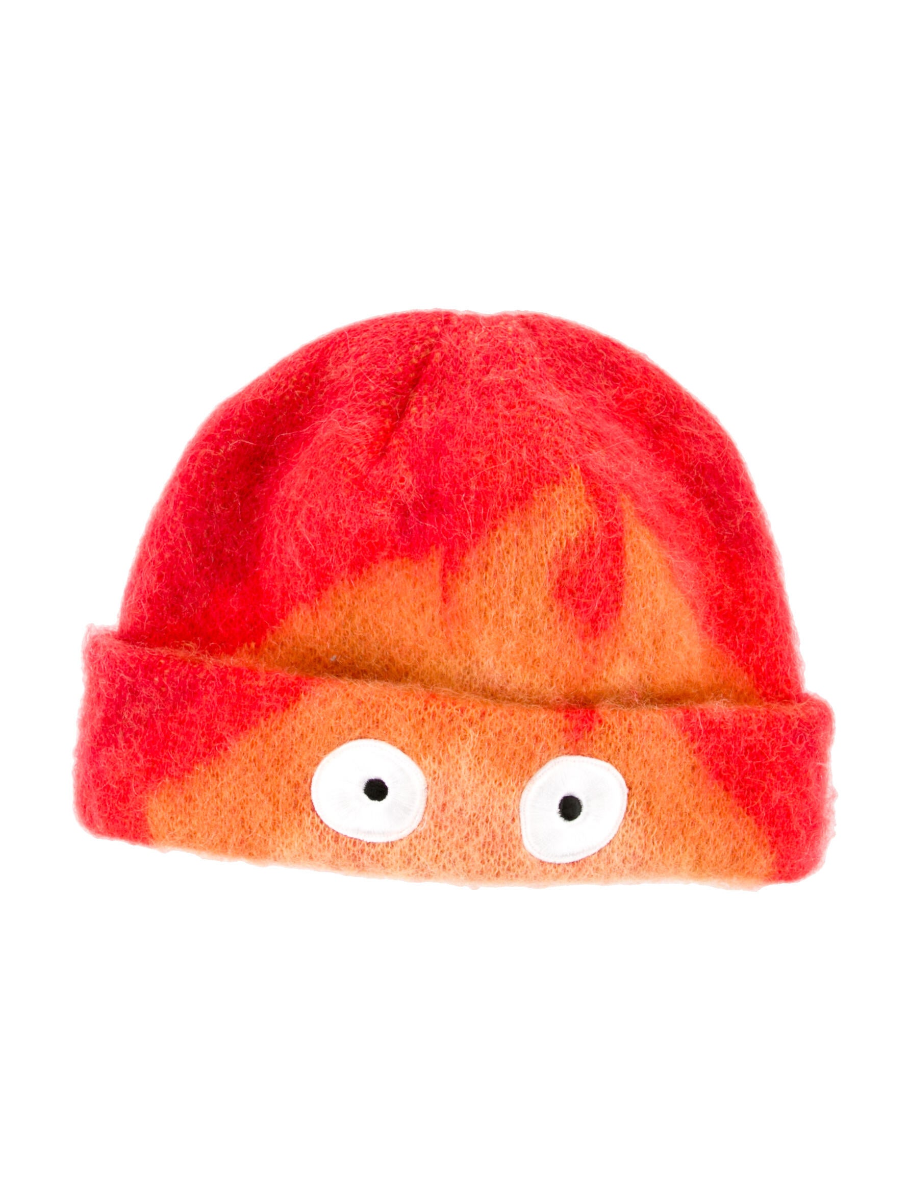 LOEWE x Studio Ghibli Howl's Moving Castle Mohair Beanie - Orange Hats ...