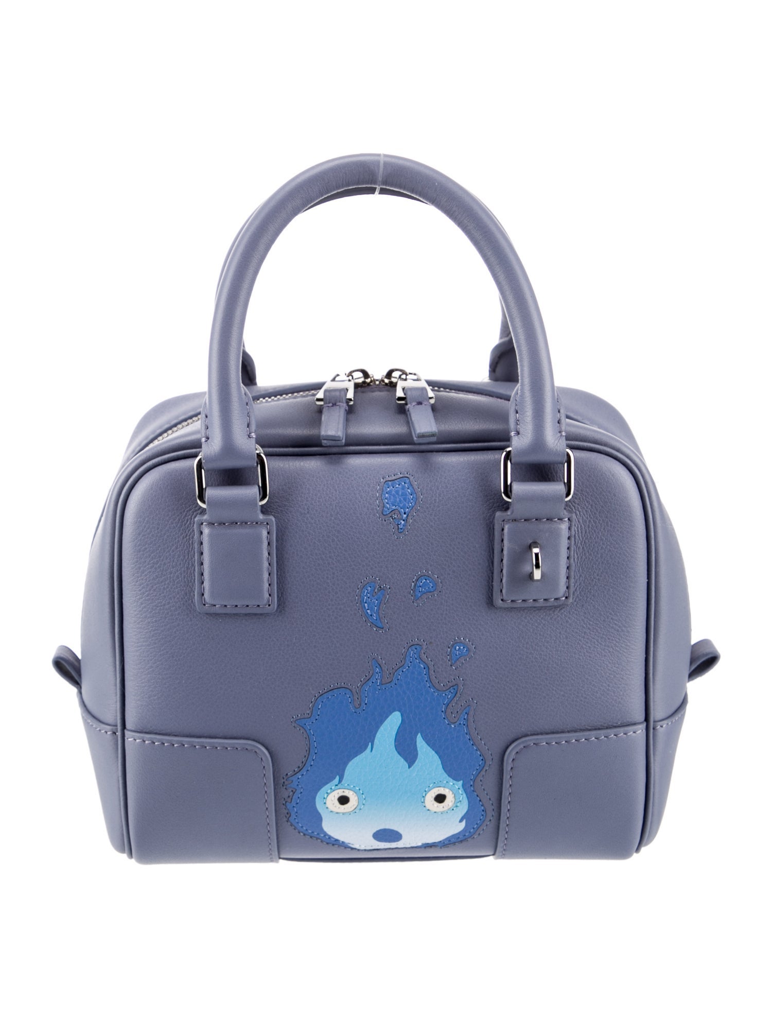 LOEWE x Studio Ghibli Calcifer Amazona 16 Bag w/Tags - Blue Mini Bags ...