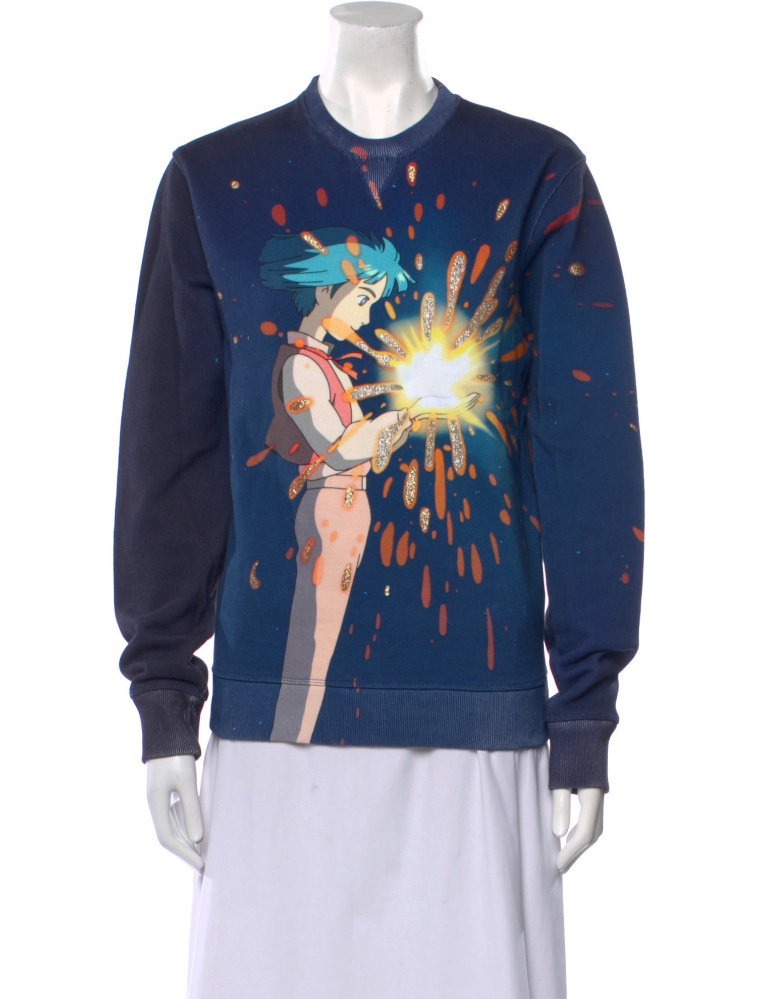 LOEWE x Studio Ghibli 2023 Howl's Moving Castle Magical Sky Sweatshirt ...