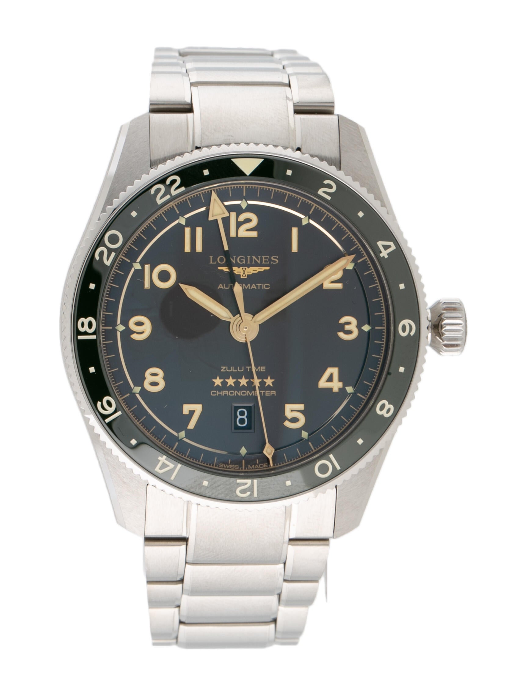 Longines Spirit Zulu Time Watch x - L3.812.4.63.6 | The RealReal