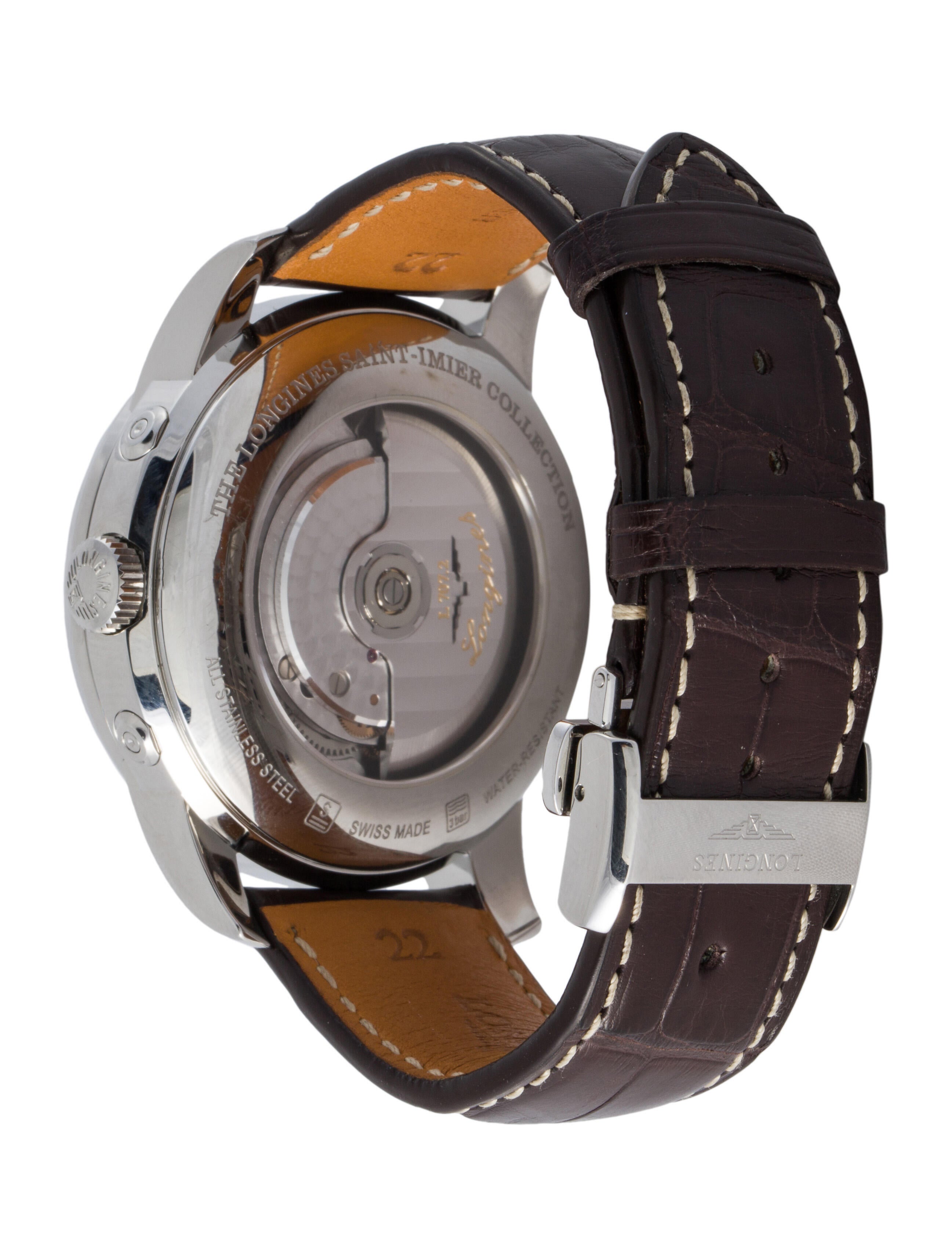 Longines Master Collection Moonphase Retrograde Watch - L2.738.4.71.3 ...