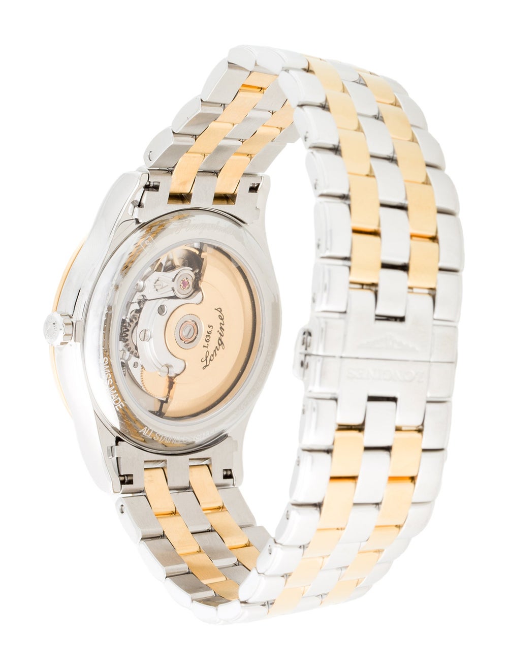 Longines Flagship Collection 39mm Case Dimension Stai… - Gem