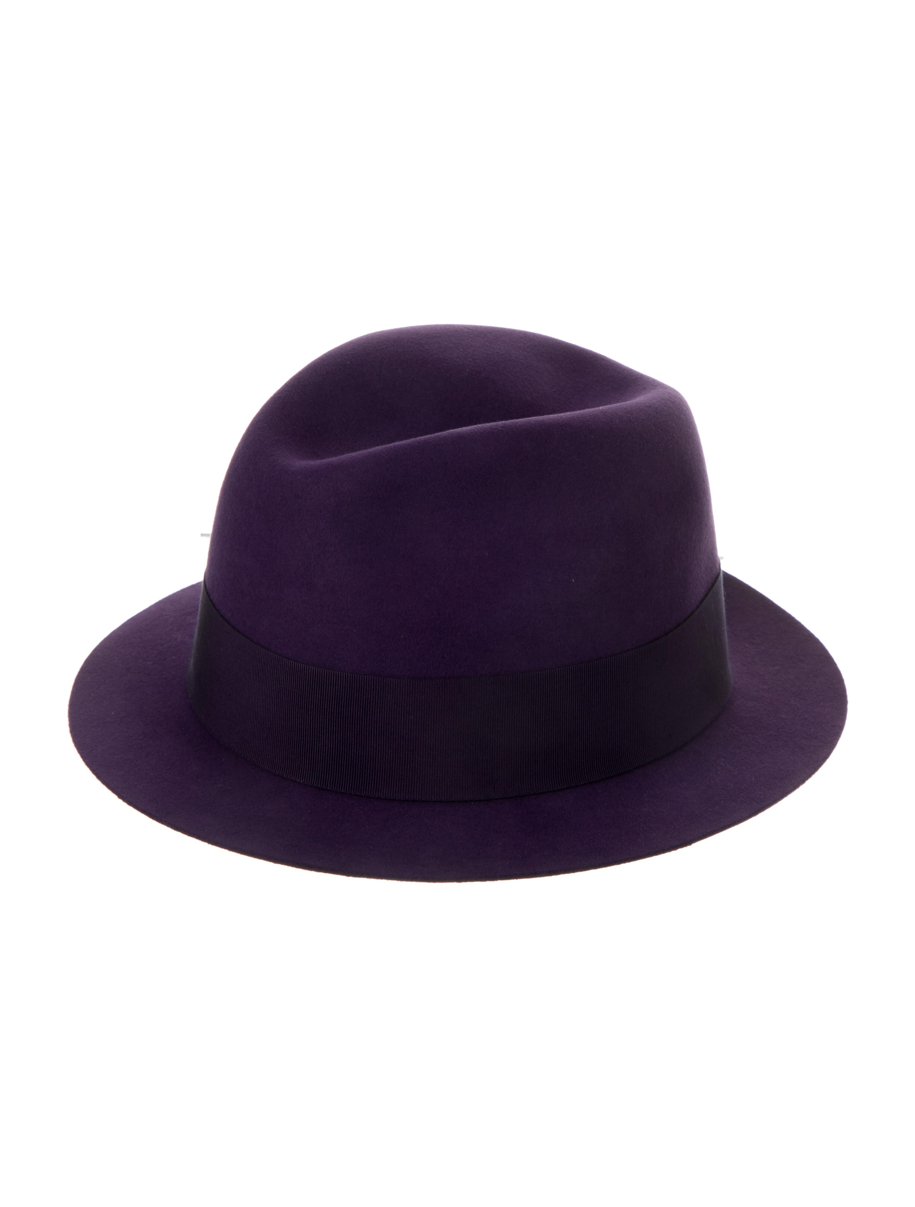 Loro Piana Cashmere Brim Hat - Purple Hats, Accessories - LOR124720 ...