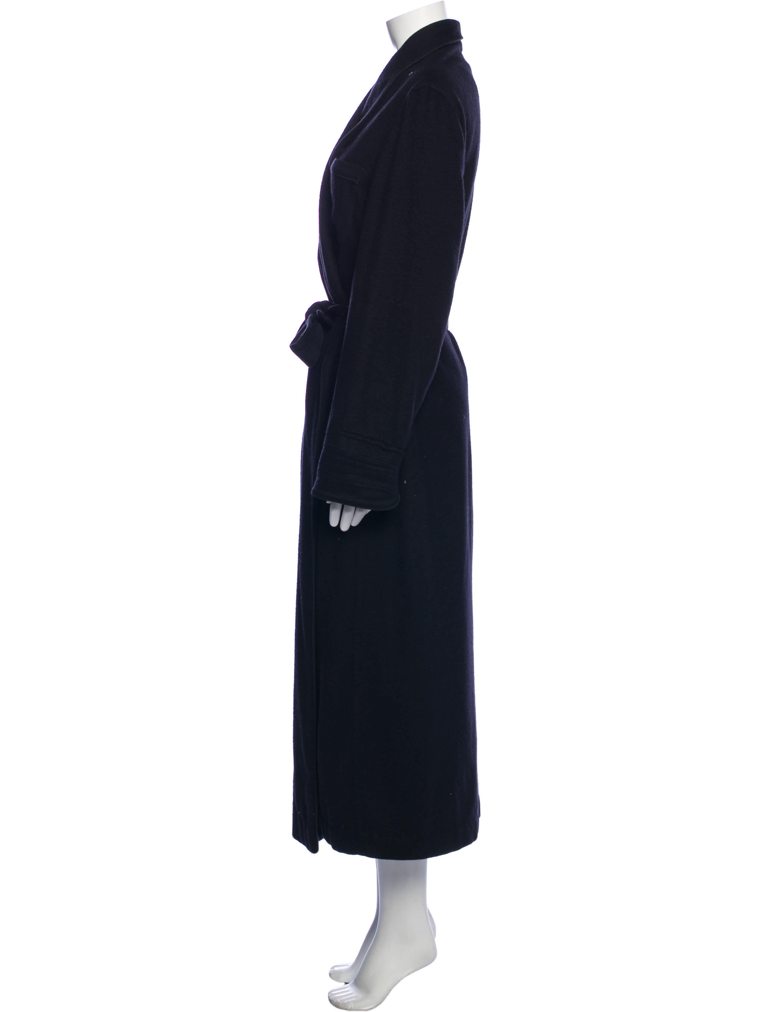 Loro Piana Cashmere Coat - Black Coats, Clothing - LOR140506 | The RealReal