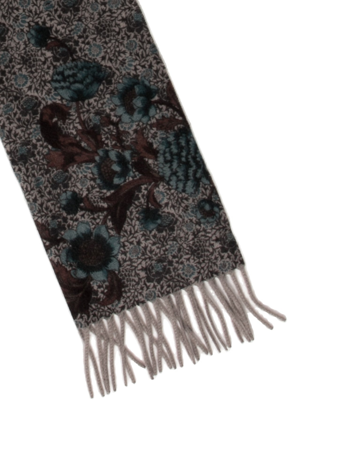 Loro Piana Cashmere Striped Scarf - Grey Scarves and Shawls ...