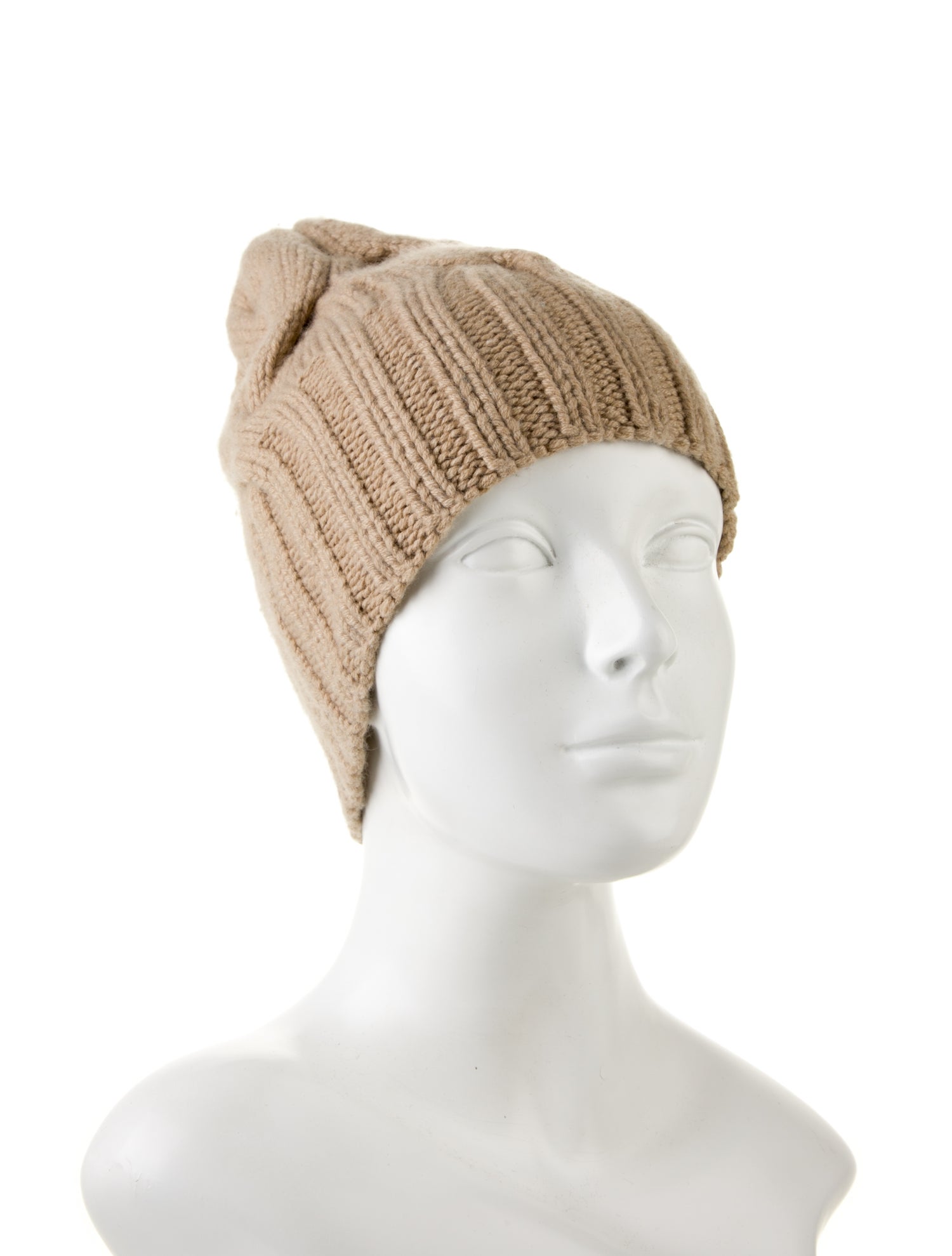 Loro Piana Cashmere Beanie Hat - Neutrals Hats, Accessories - LOR150929 ...