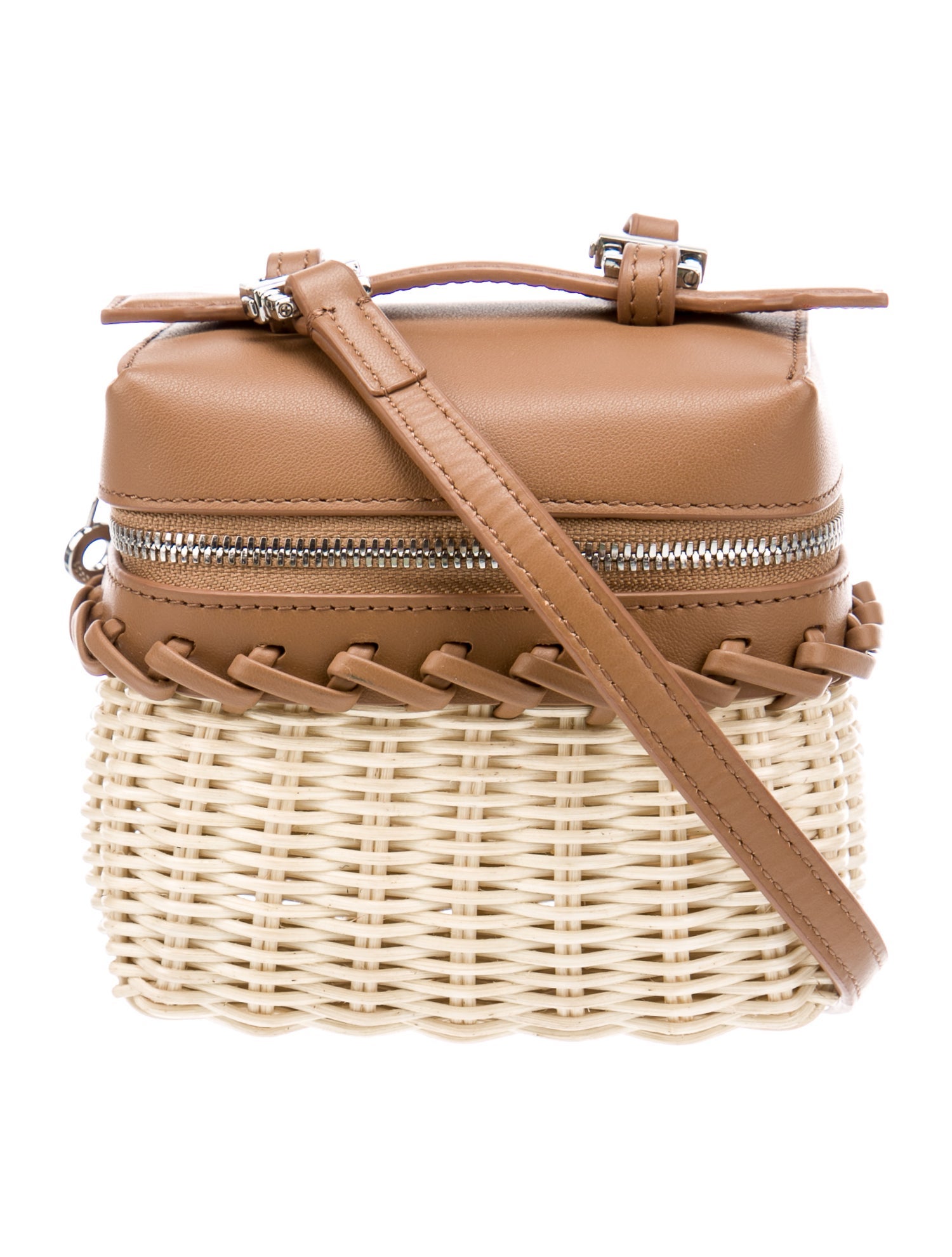 Loro Piana Mini Wicker Extra Pocket L11.5 Crossbody Bag - Brown ...