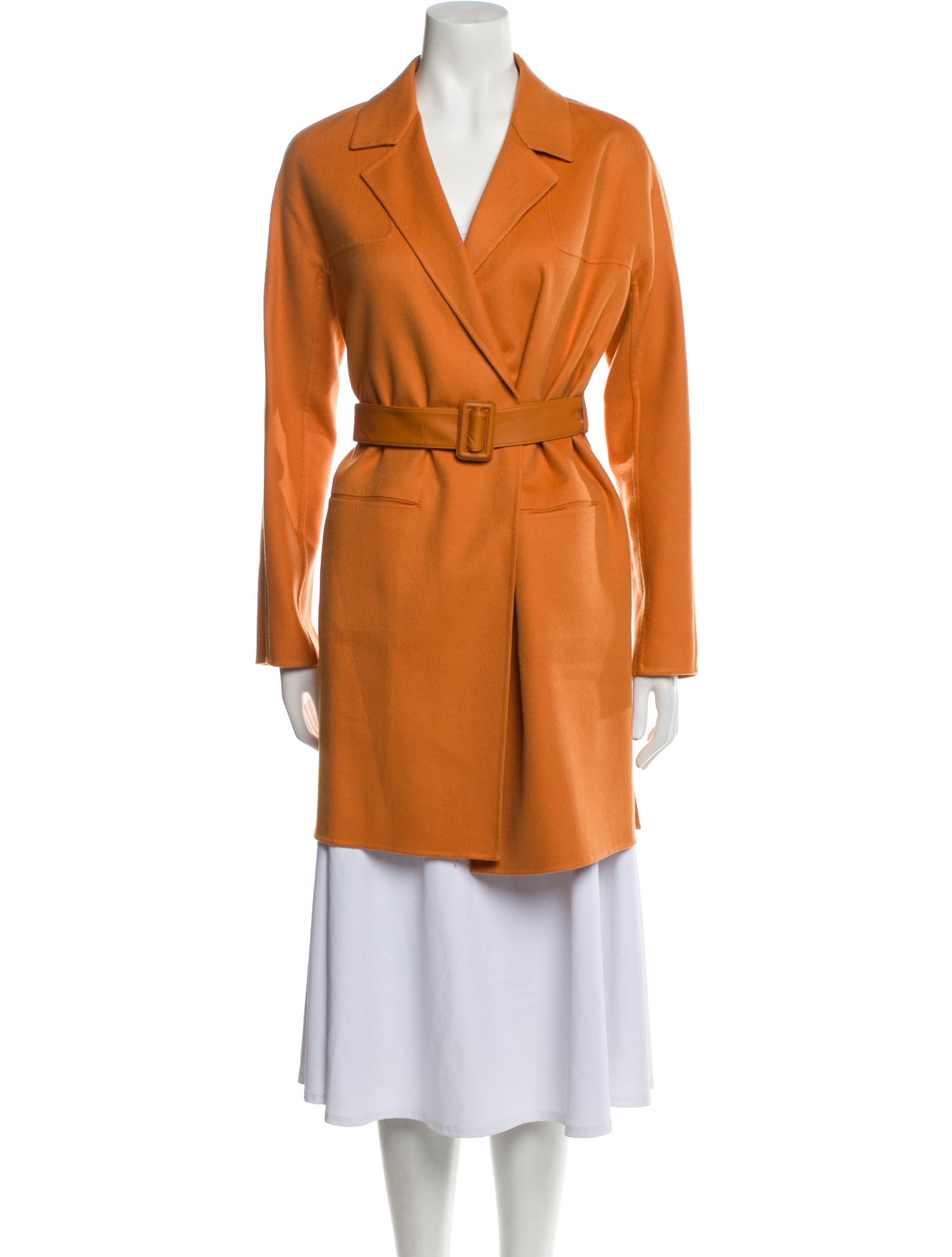 Loro Piana Cashmere Trench Coat - Orange Coats, Clothing - LOR161220 ...