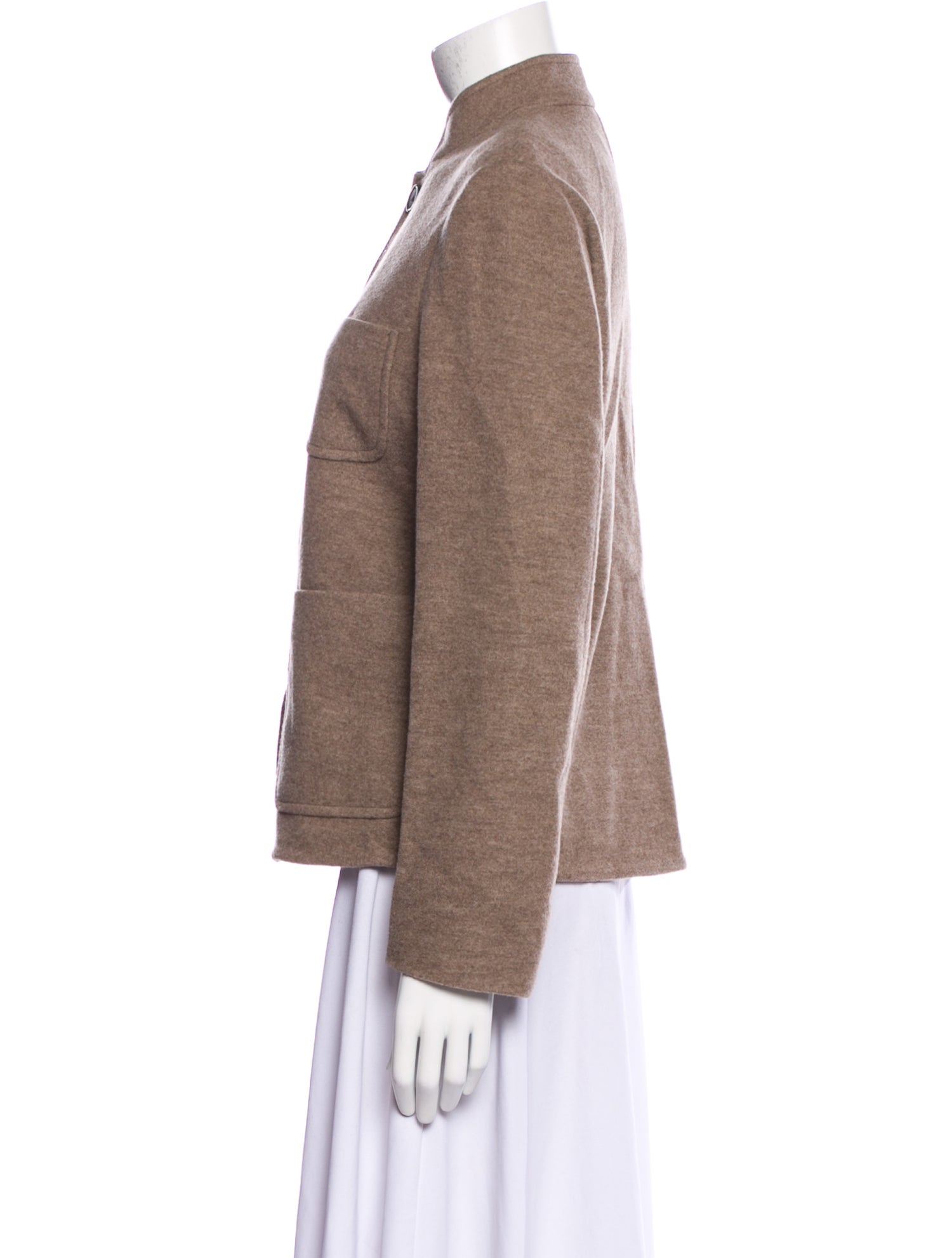 Loro Piana Pecora Nera Virgin Wool Jacket - Brown Jackets, Clothing - LOR176602 | The RealReal