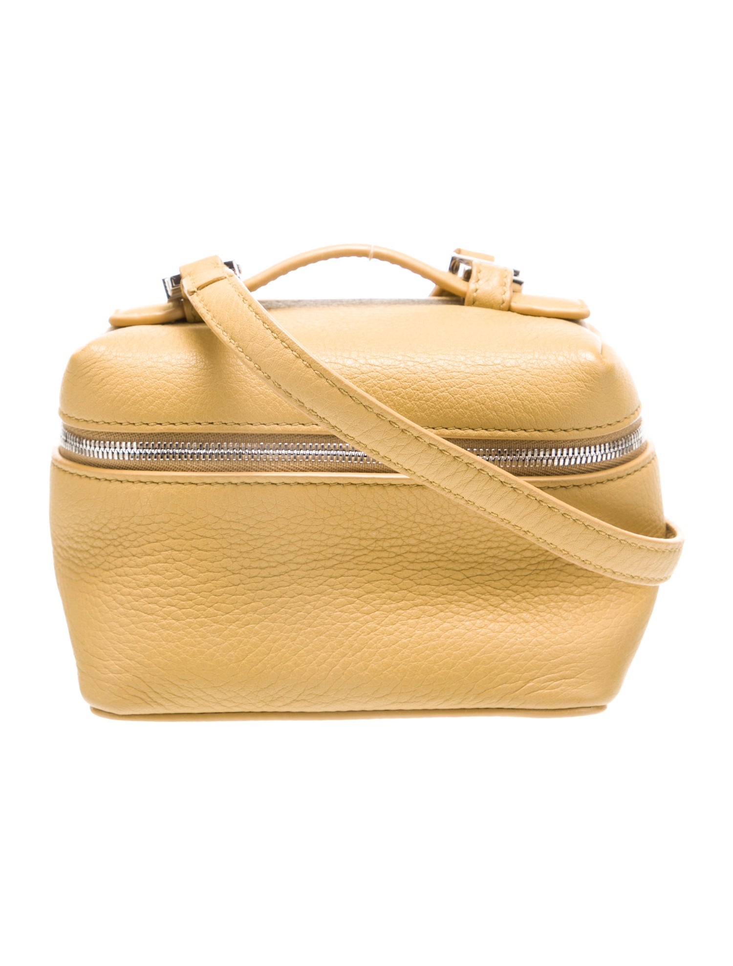 Loro Piana Calfskin Extra Pocket L11 - Yellow Crossbody Bags, Handbags ...