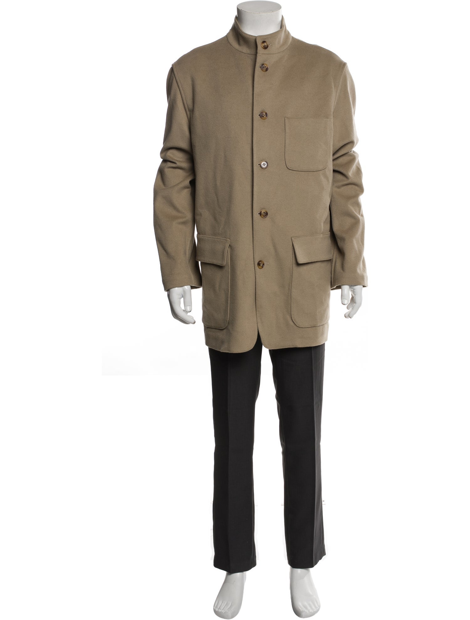 Loro Piana Virgin Wool Utility Jacket - Neutrals Outerwear, Clothing - LOR181773 | The RealReal