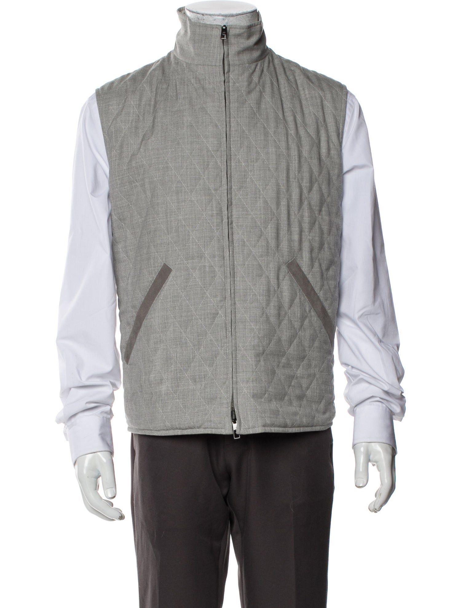 EARTHLING VIP Lace Pattern Vest - Green Outerwear, Clothing ...