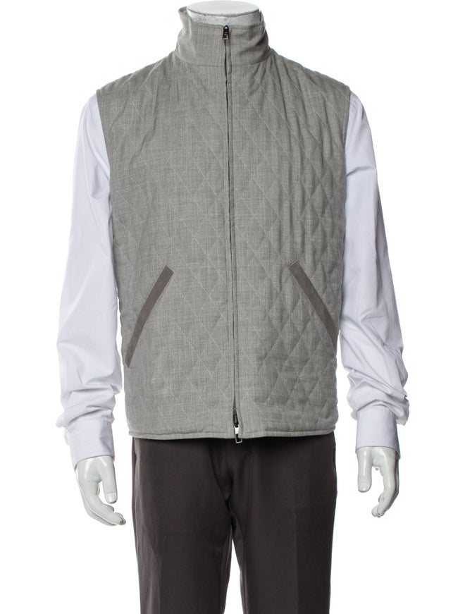 EARTHLING VIP Lace Pattern Vest - Green Outerwear, Clothing ...