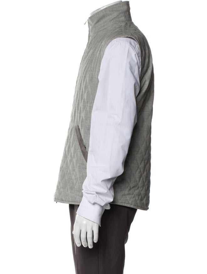 EARTHLING VIP Lace Pattern Vest - Green Outerwear, Clothing ...