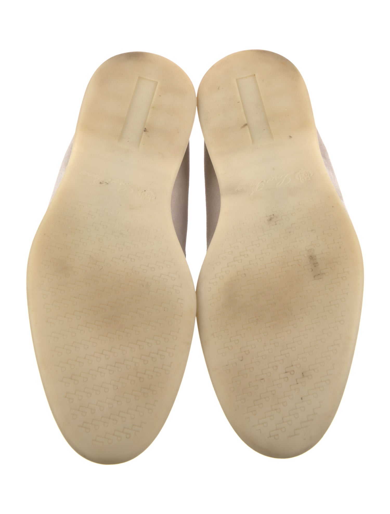 Loro Piana Summer Walk Suede Drivers - Grey Loafers, Shoes - LOR196847 ...