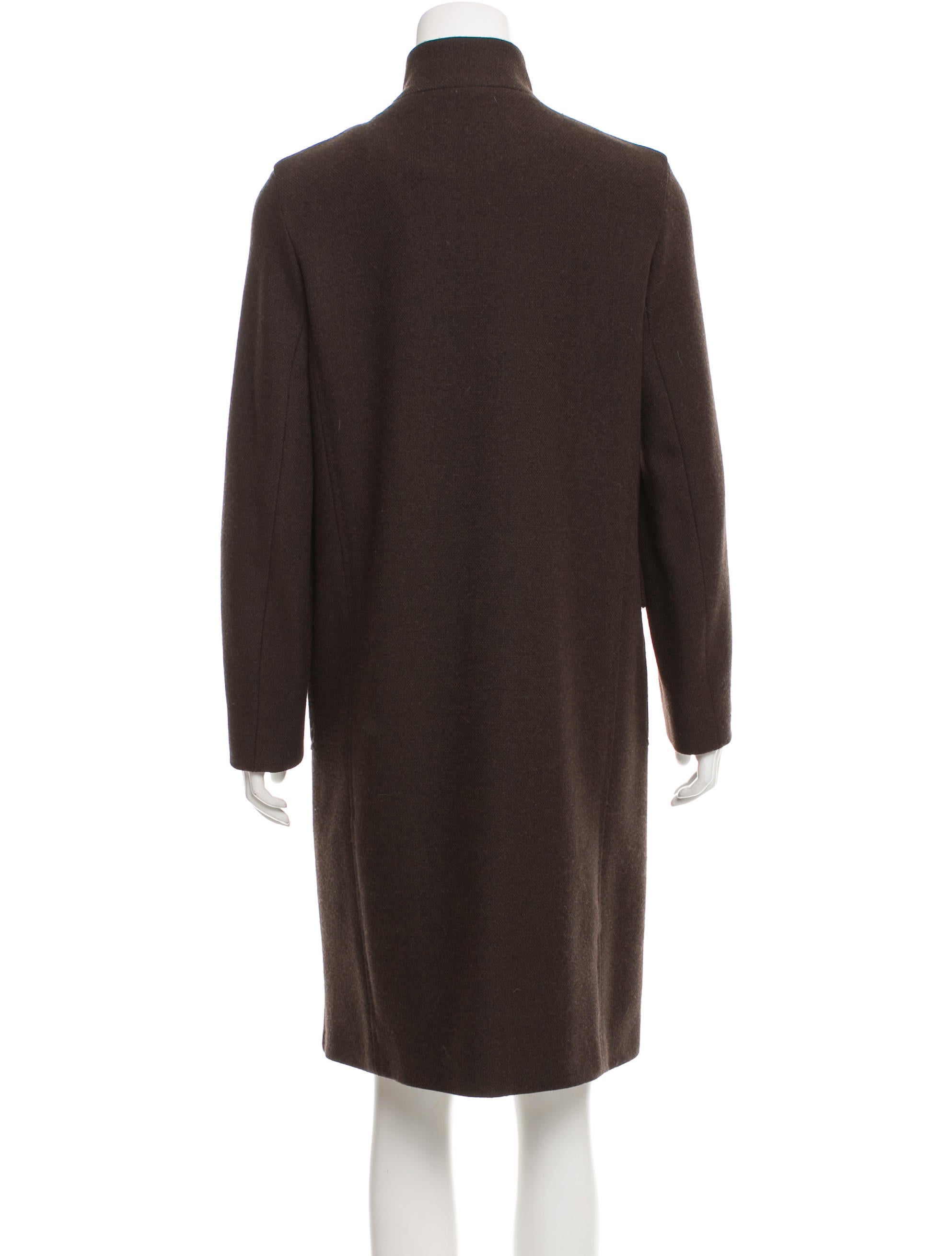 Loro Piana Wool Knee-Length Coat - Clothing - LOR35388 | The RealReal