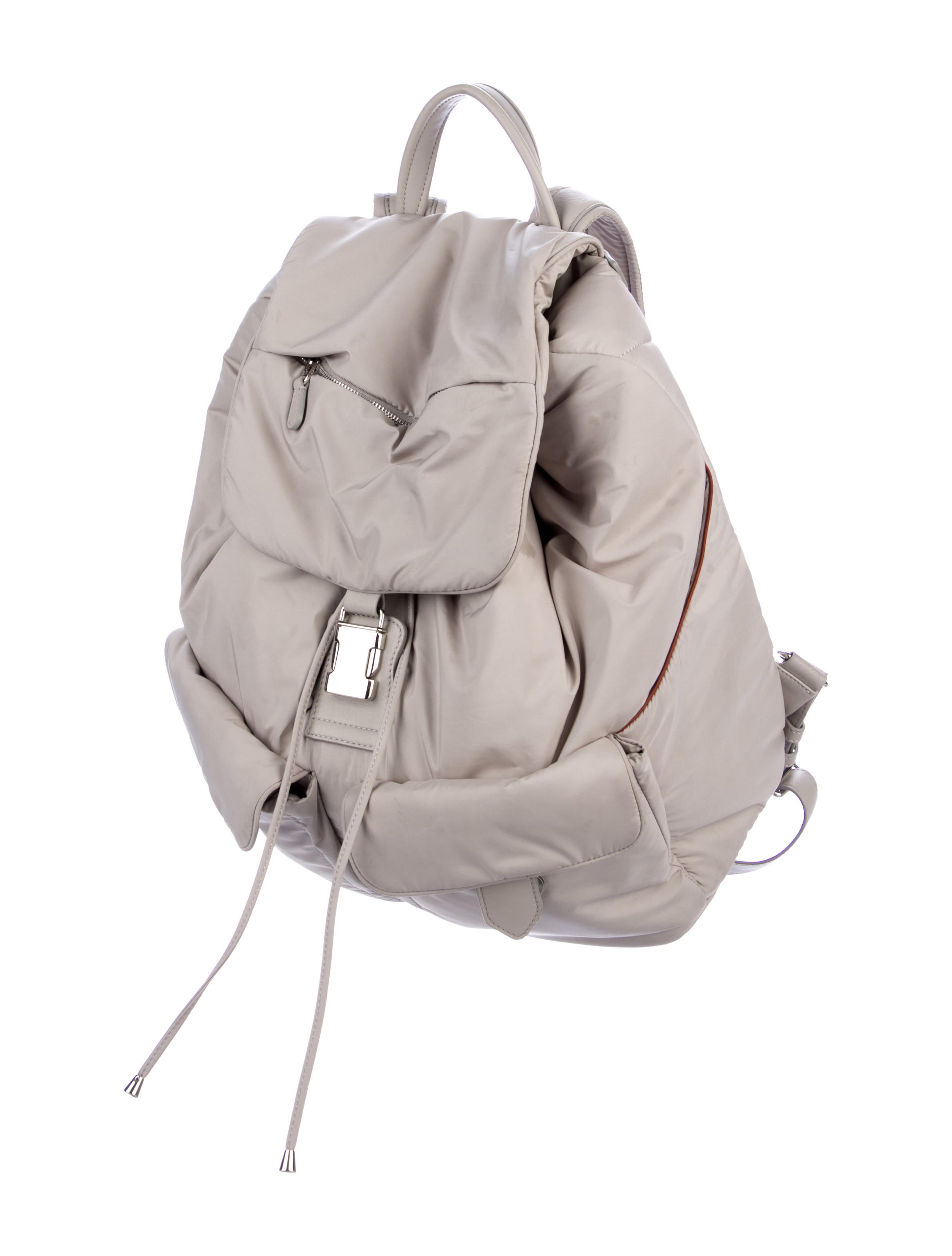 Loro Piana Voyager Drawstring Backpack - Grey Backpacks, Bags ...