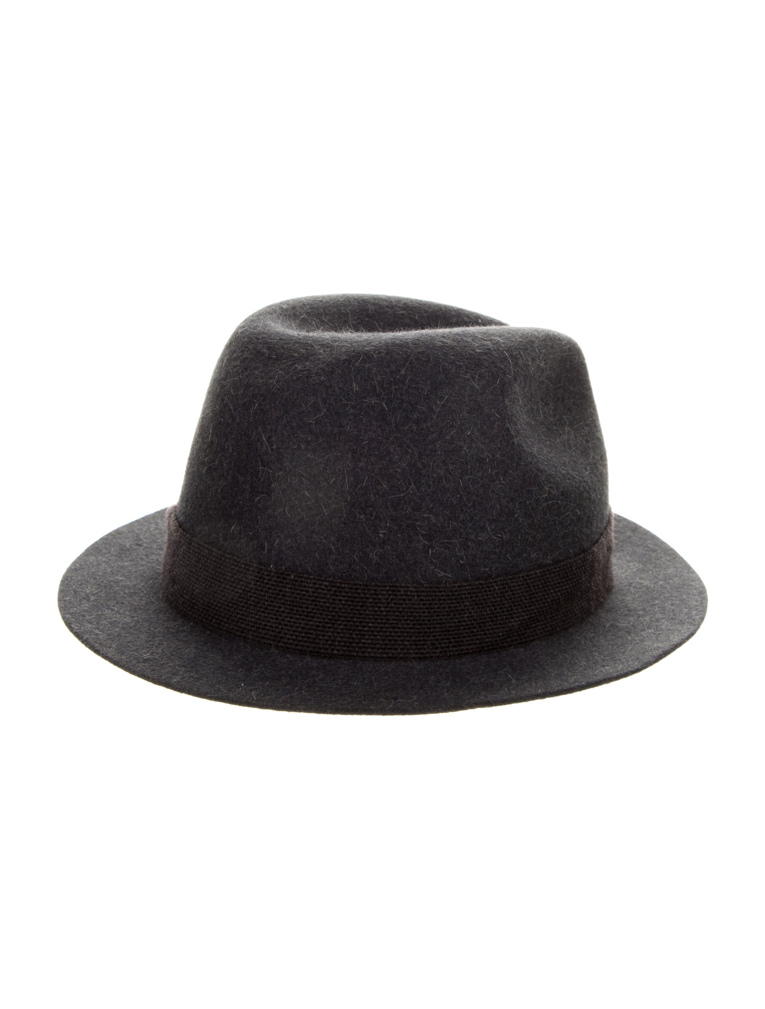 Loro Piana Kirk Rabbit Felt Hat - Blue Hats, Accessories - LOR96918 ...