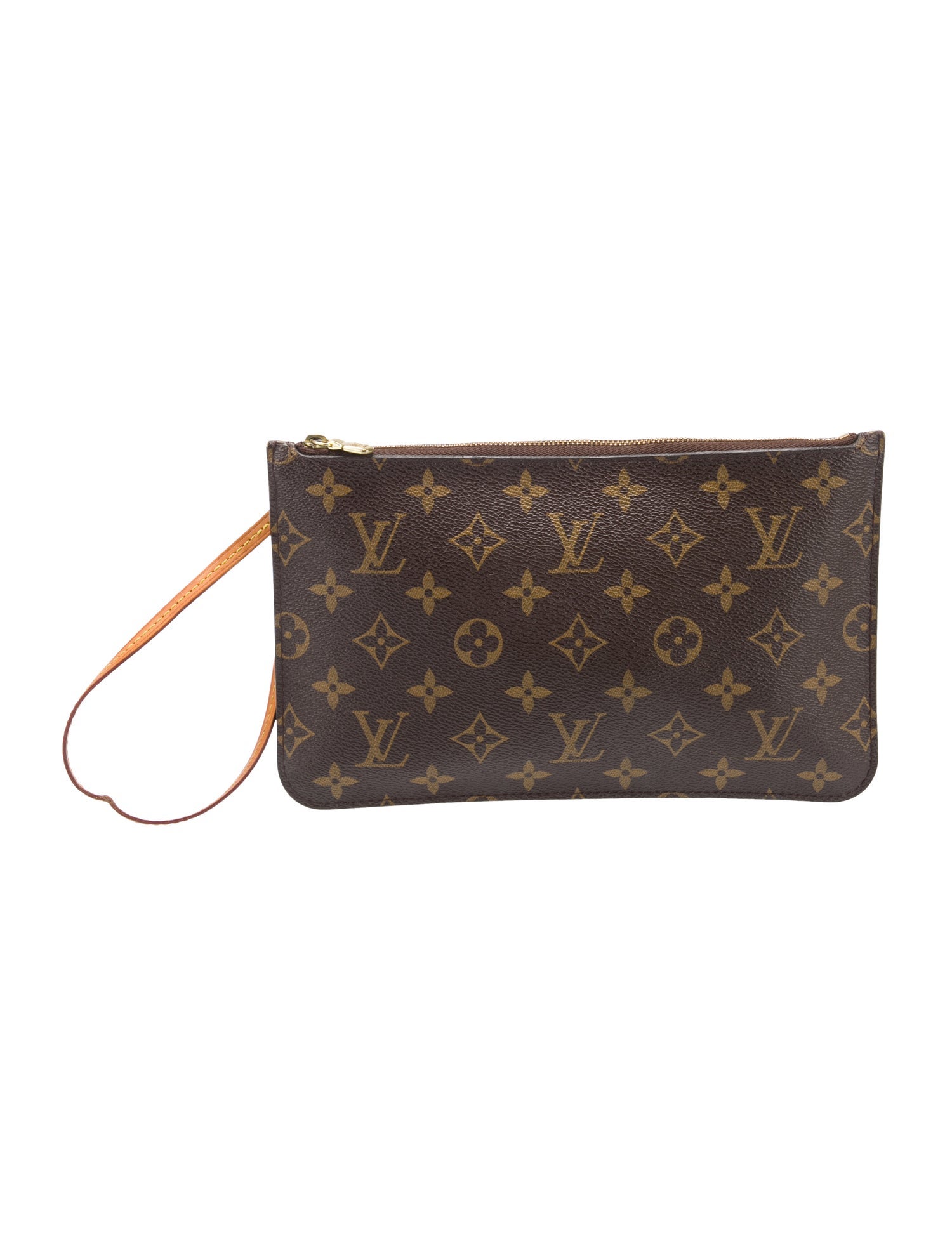 Louis Vuitton LV Monogram Clutch - Brown Clutches, Handbags ...