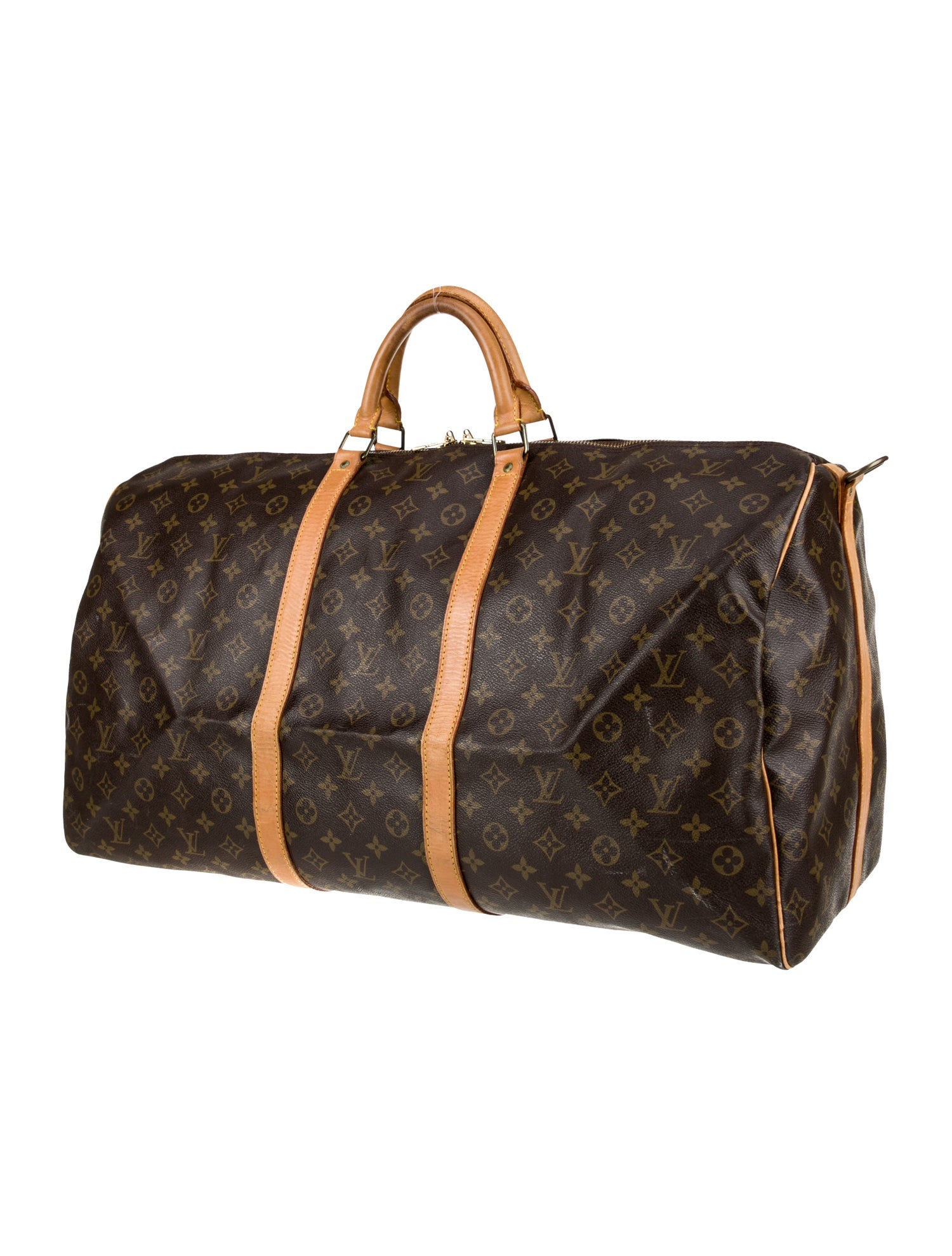 Louis Vuitton Monogram Keepall 55 - Brown Weekenders, Bags - LOU931452 | The RealReal