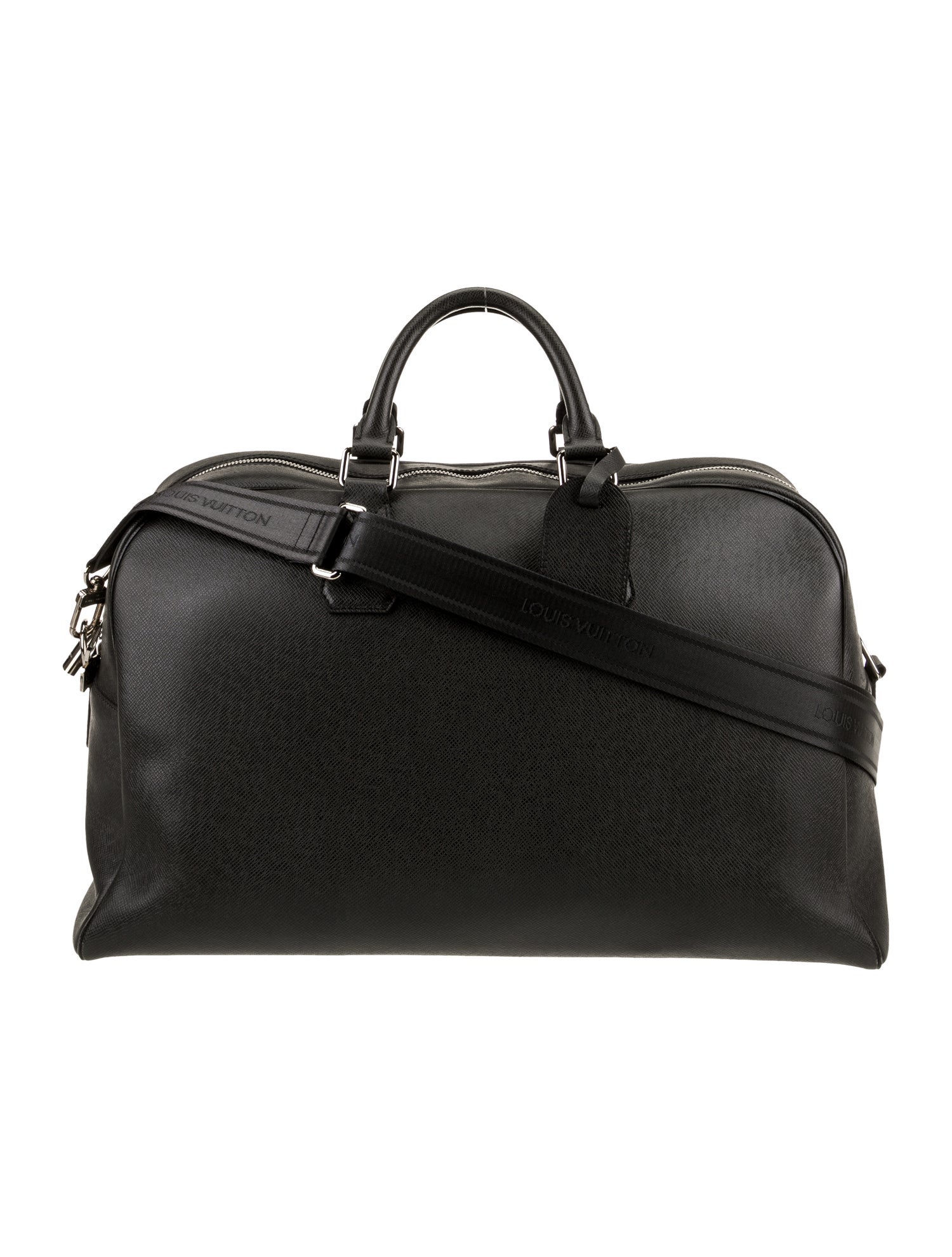 Louis Vuitton Taiga Leather Weekender Bag - Grey Weekenders, Bags ...