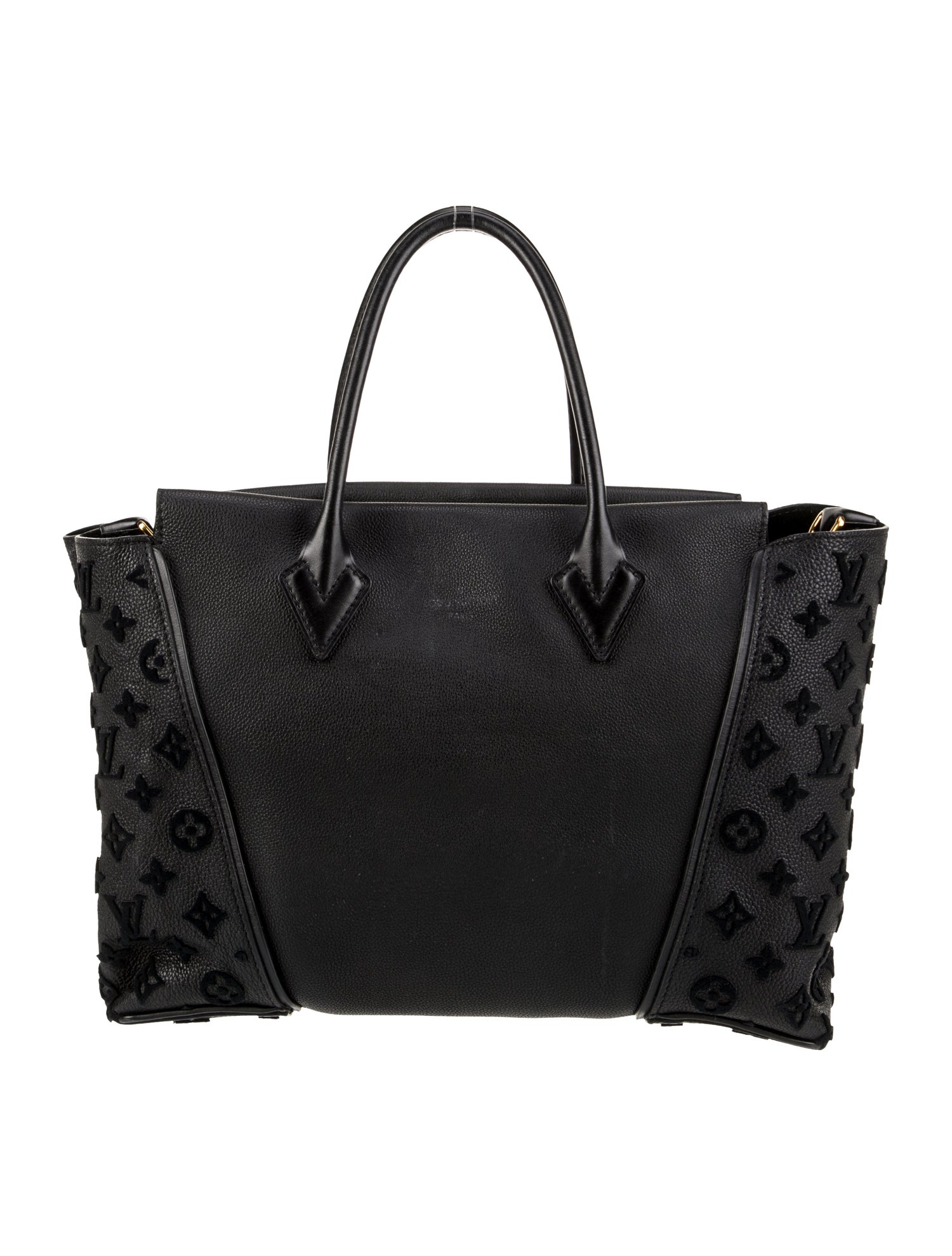 Louis Vuitton LV Monogram W PM - Black Totes, Handbags - LOU1001673 ...