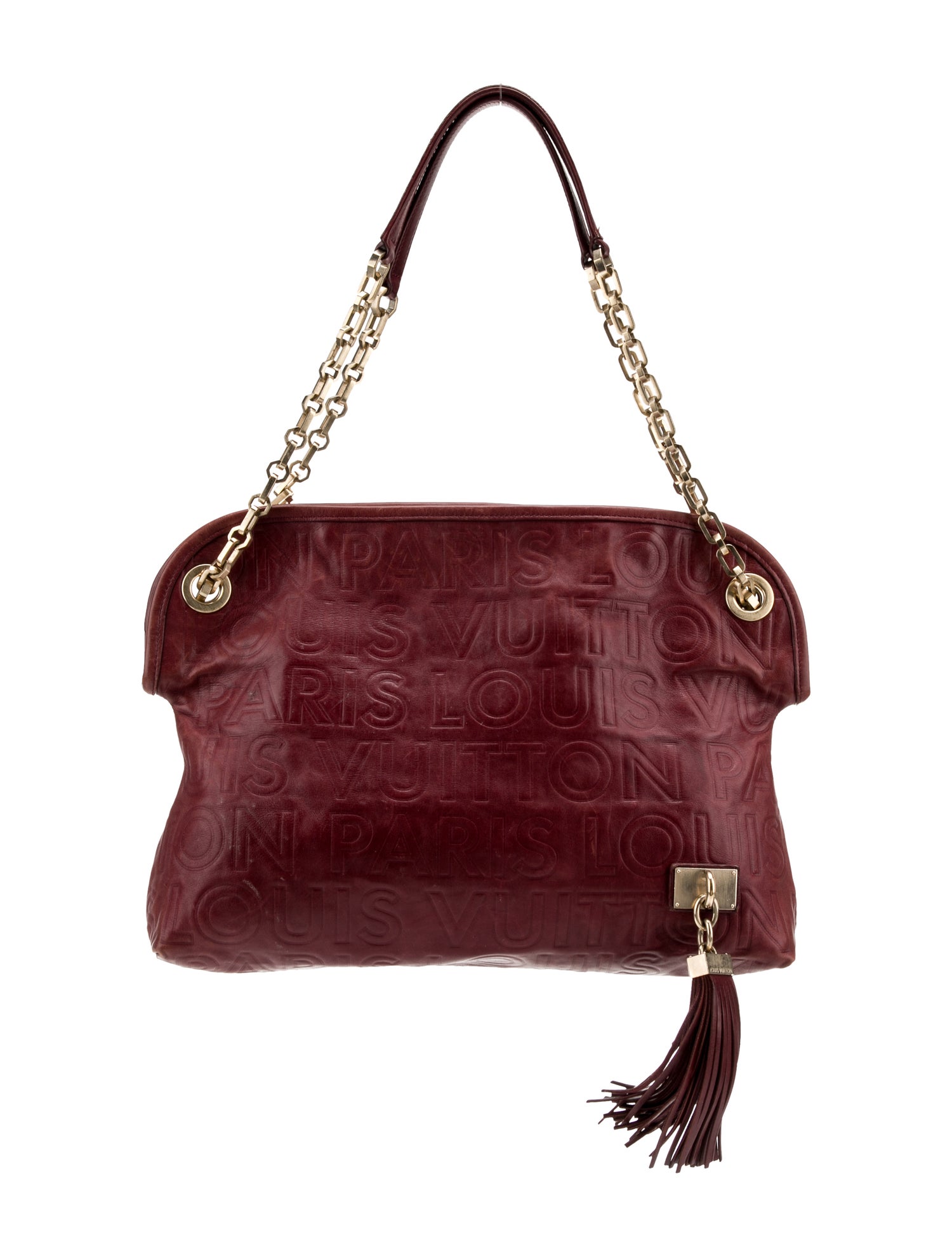 Louis Vuitton LV Monogram Whisper Vintage - Burgundy Shoulder Bags ...