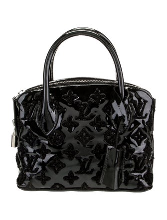Louis Vuitton Fascination Patent Leather Lockit BB - Black Handle Bags ...