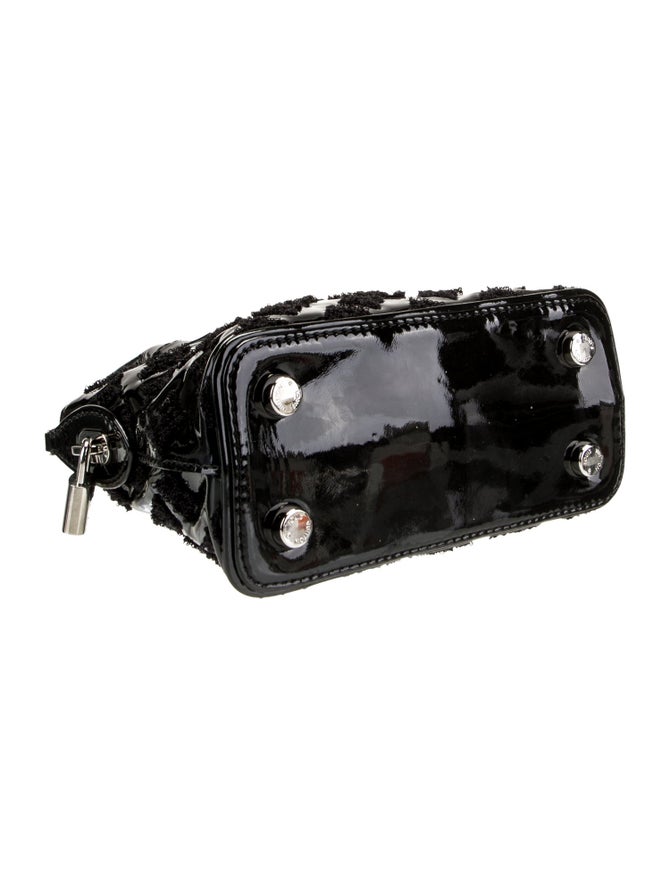 Louis Vuitton Fascination Patent Leather Lockit BB - Black Handle Bags ...