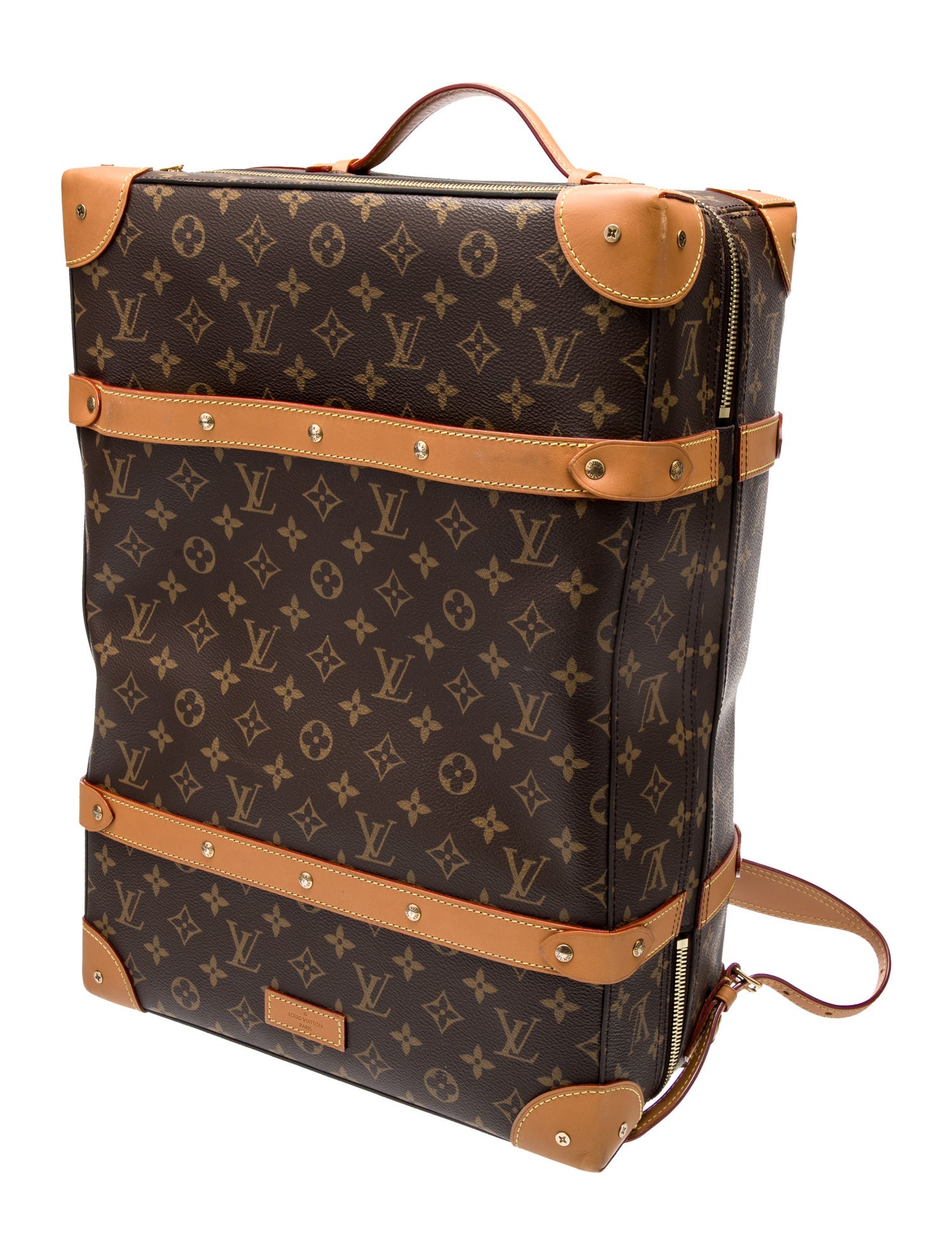 Louis Vuitton LV Monogram Soft Trunk Backpack - Brown Backpacks, Bags ...