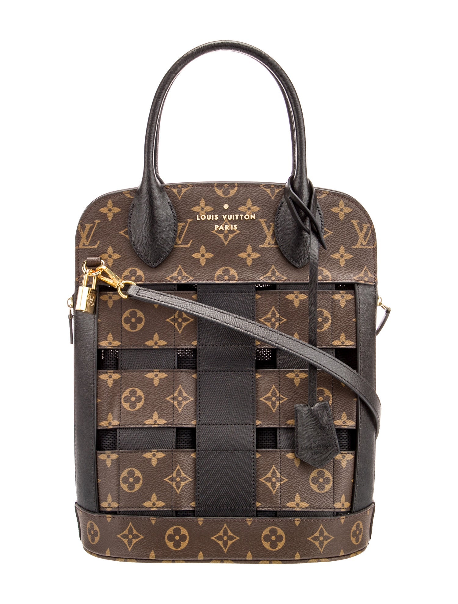 Louis Vuitton LV Monogram Tressage Tote - Brown Totes, Handbags ...