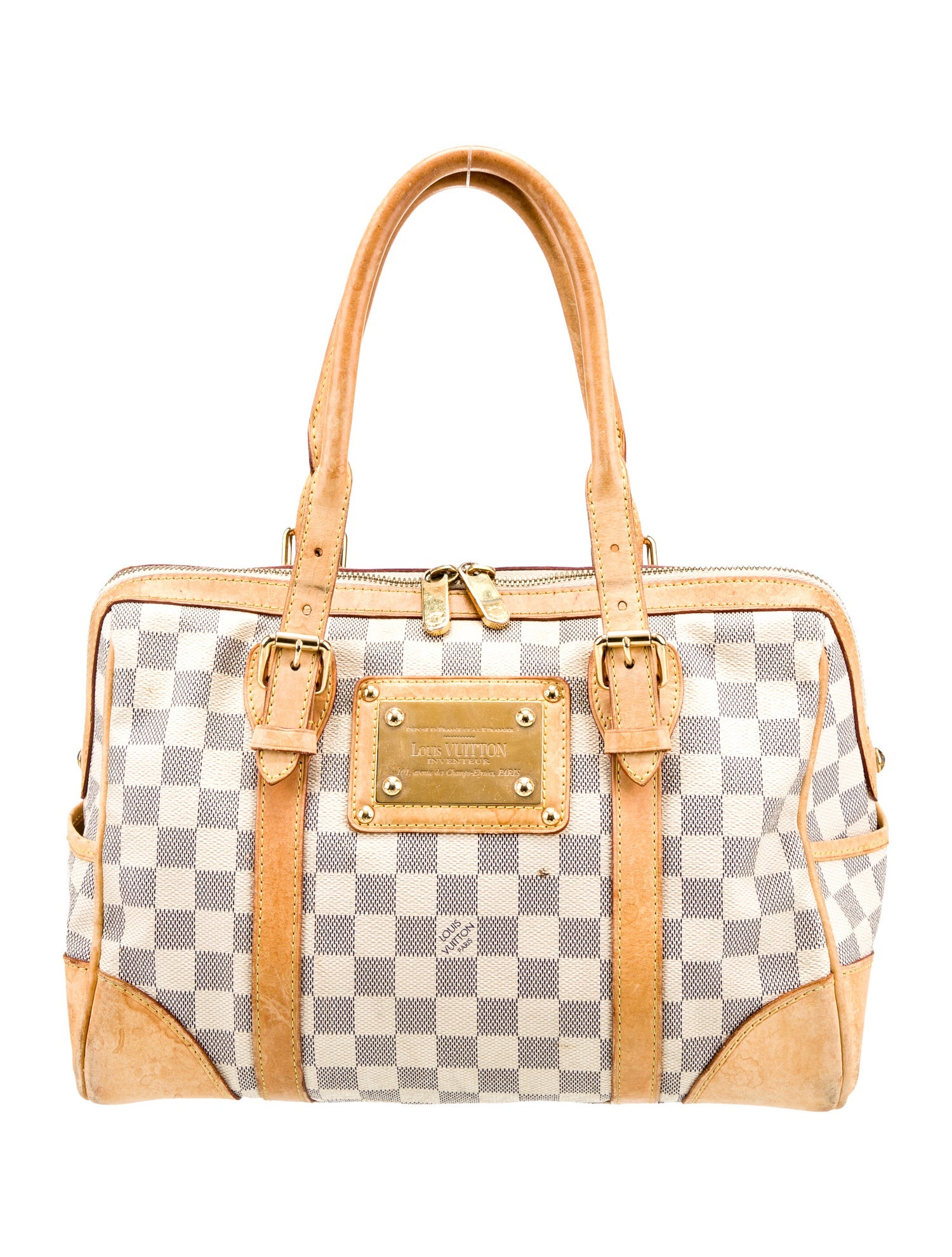 Louis Vuitton Damier Azur Berkeley - Neutrals Handle Bags, Handbags ...