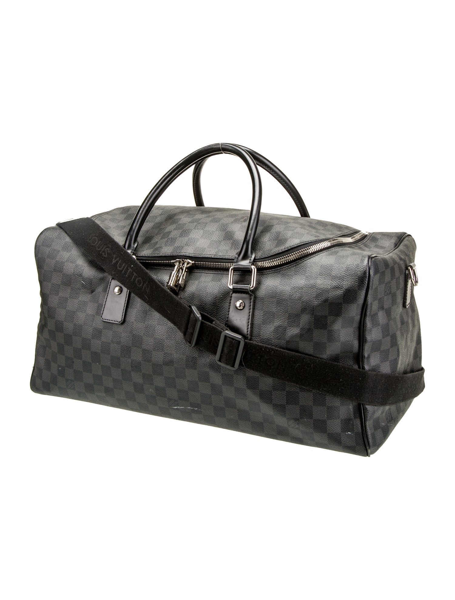 Louis Vuitton Damier Graphite Weekender Bag 50 - Black Weekenders, Bags ...