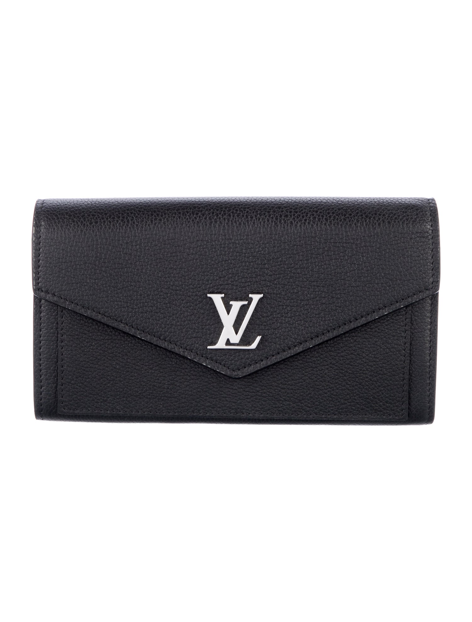 Louis Vuitton LV Monogram Leather Continental Wallet - Black Wallets ...